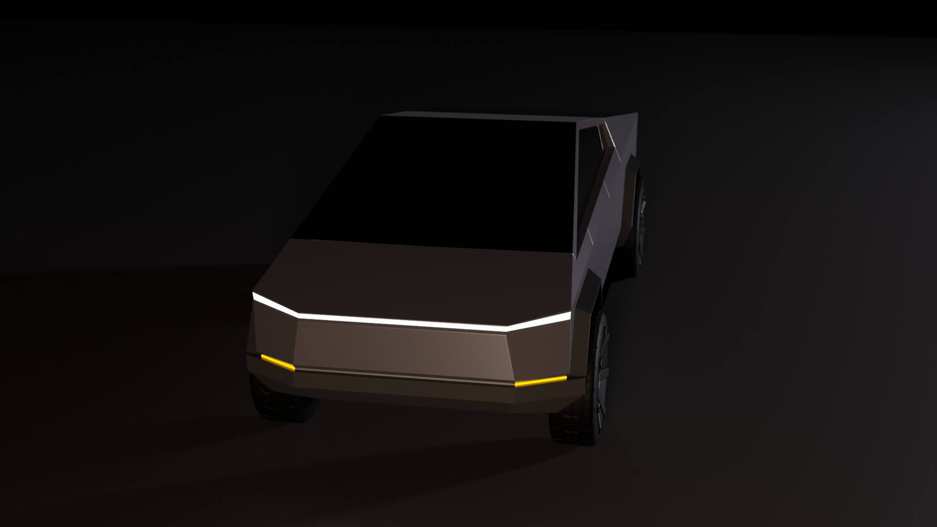 Tesla Cybertruck 2022 - 3D Model by mohamedhany4521