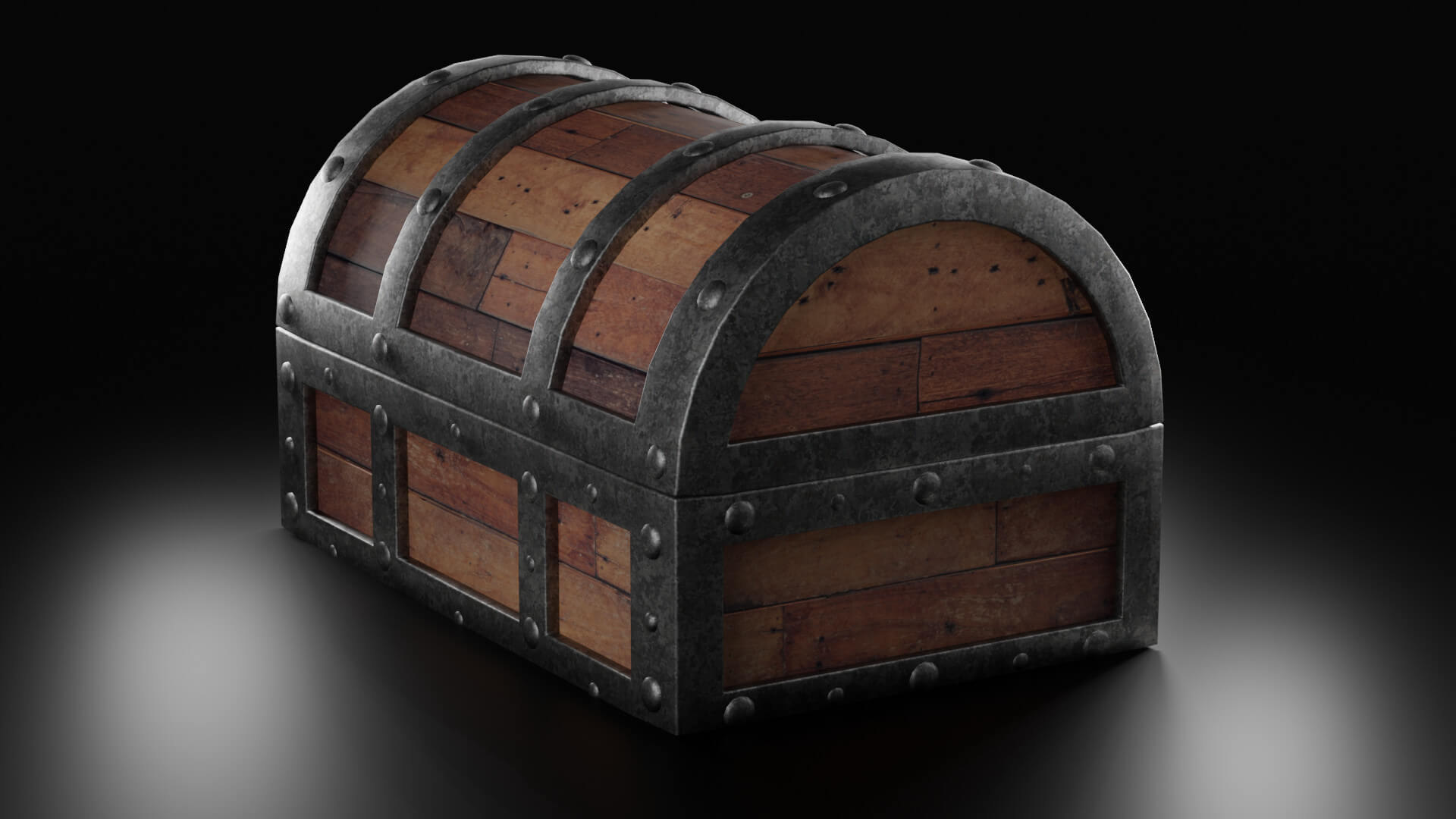 Treasure Chest - 3D Model by mohamedhany4521