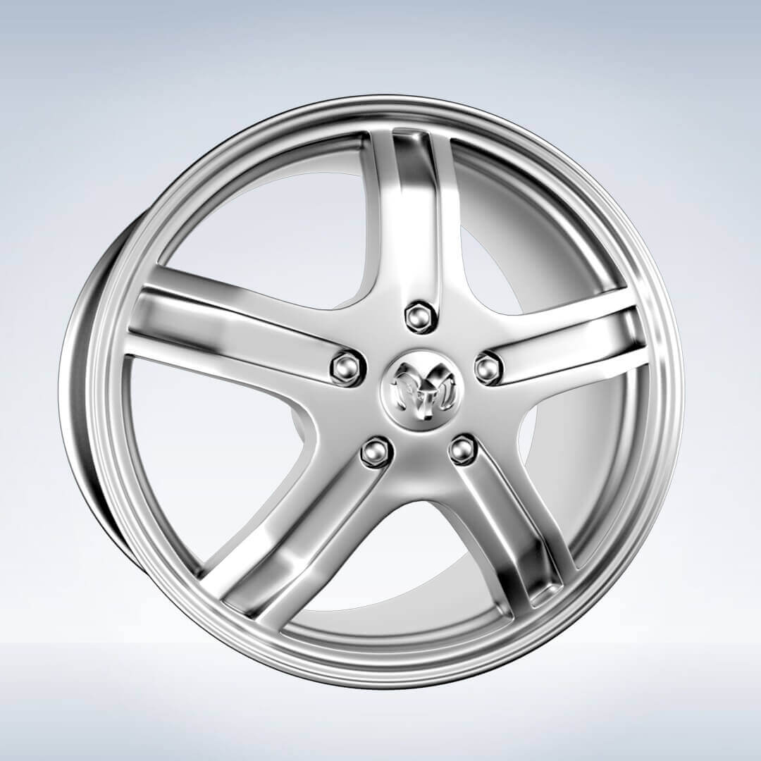 Dodge Ram Rim - 3D Model by Mohfakhry