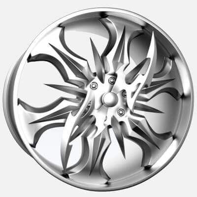 Custom Spinner Rim - 3D Model by Mohfakhry