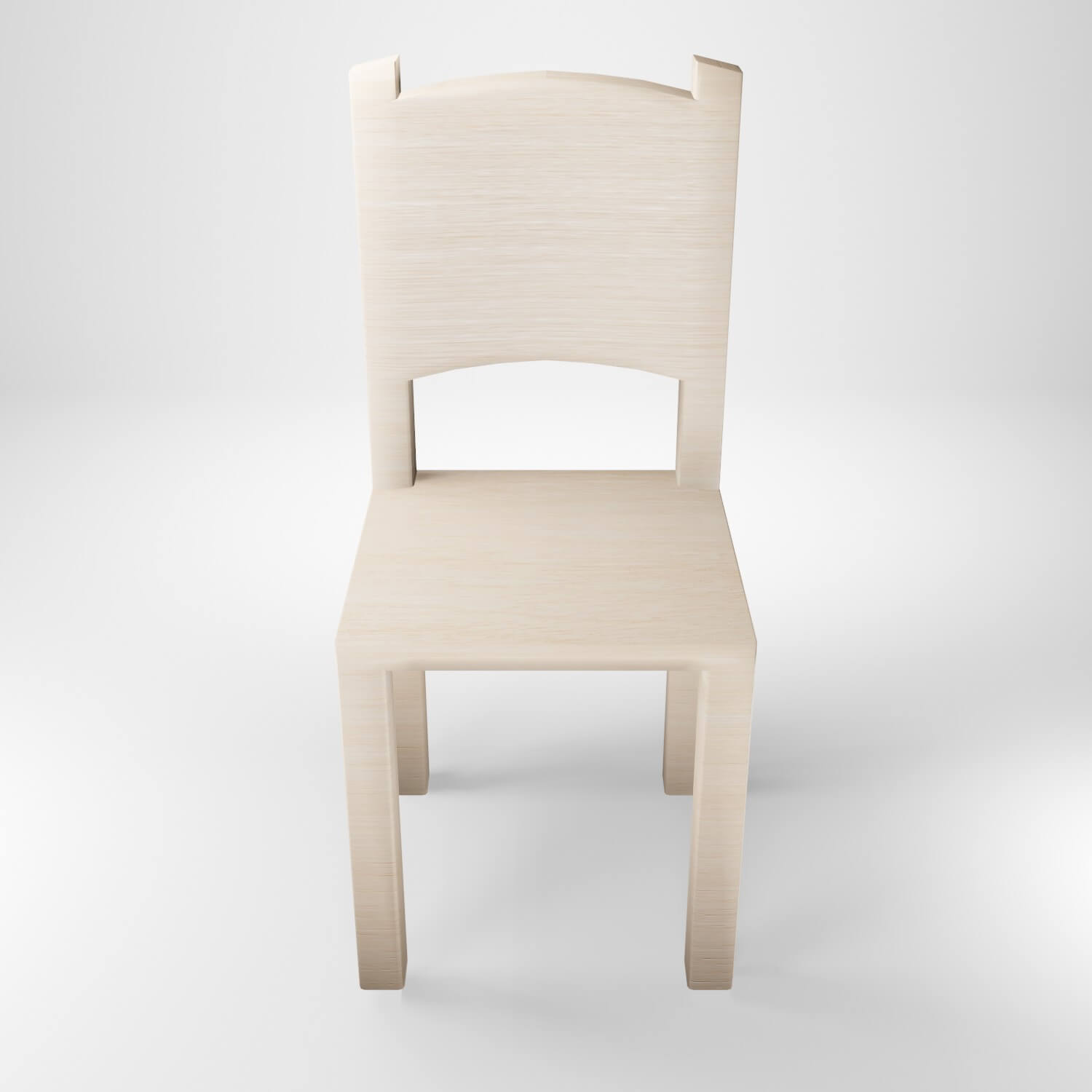 Wooden Chair - Free 3D Model by MohRez