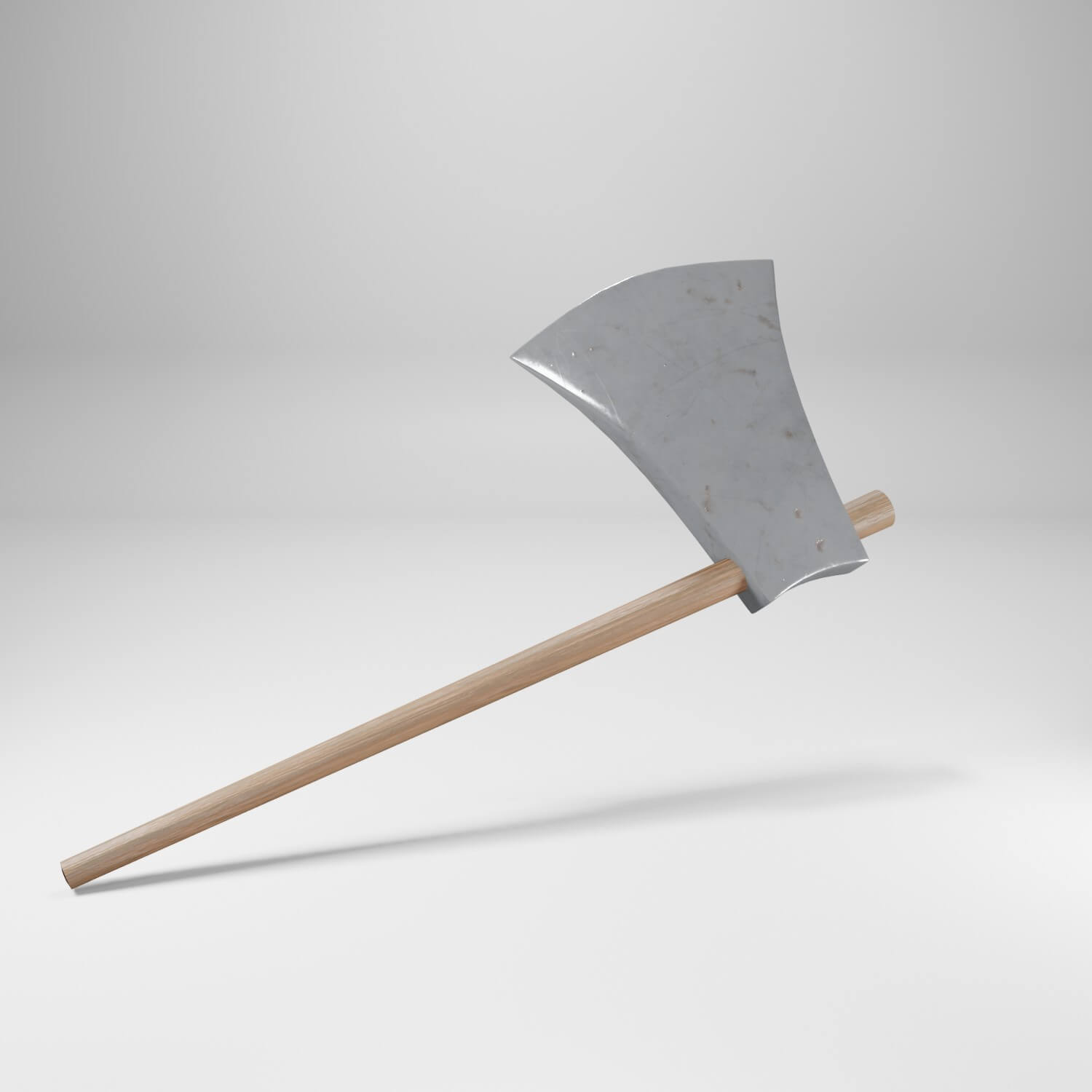 Textured Low Poly Ax - Free 3D Model by MohRez