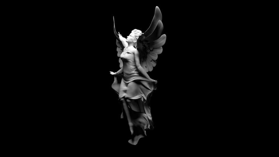Angel - 3D Model by mohsenfarshid
