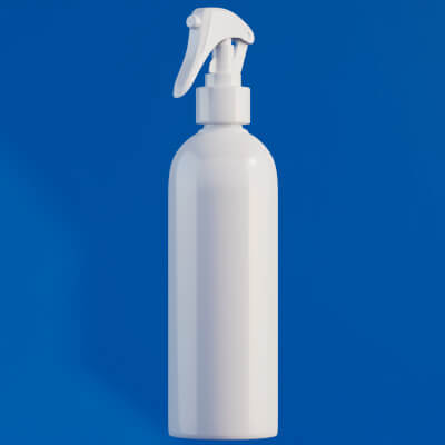 Minimalist Spray Bottle 3D Model by mohsinhassan27