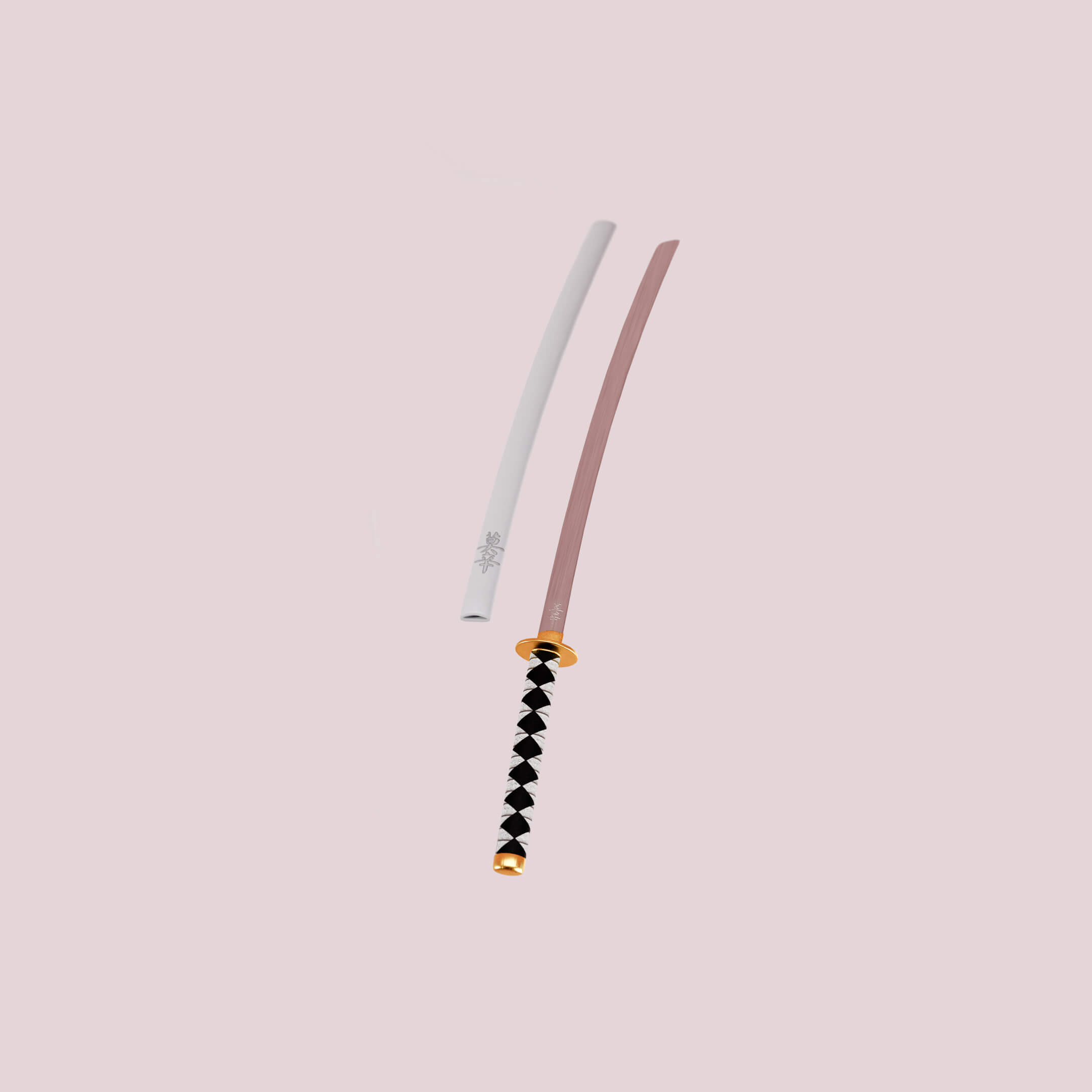 Stylized Katana 3D Model - Game-Ready - PBR Textured by mohsinhassan27