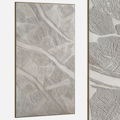 Bas-Relief 01 3D Model by moliamod