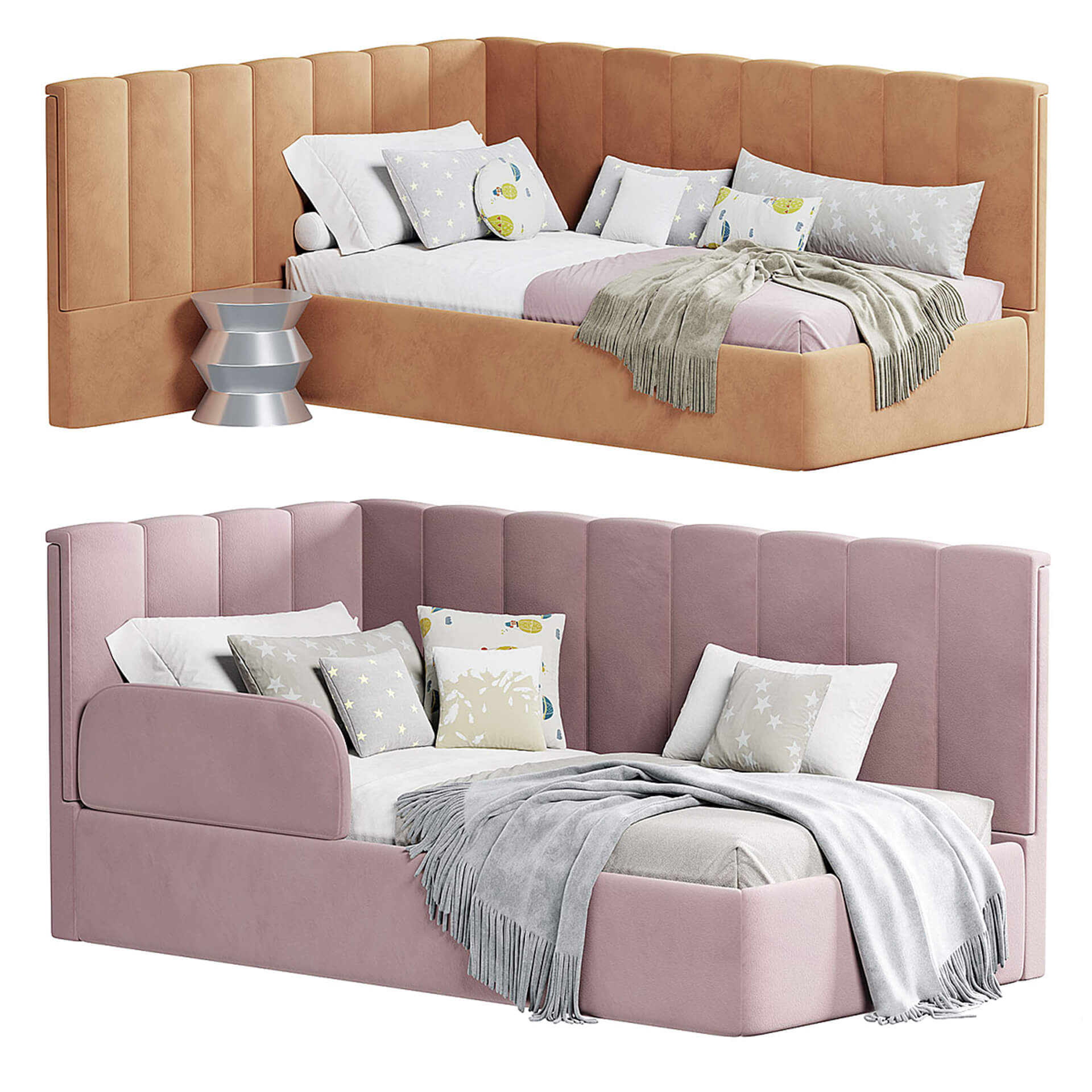 Child Bed Valencia by Woodsoft - 3D Model by moliamod