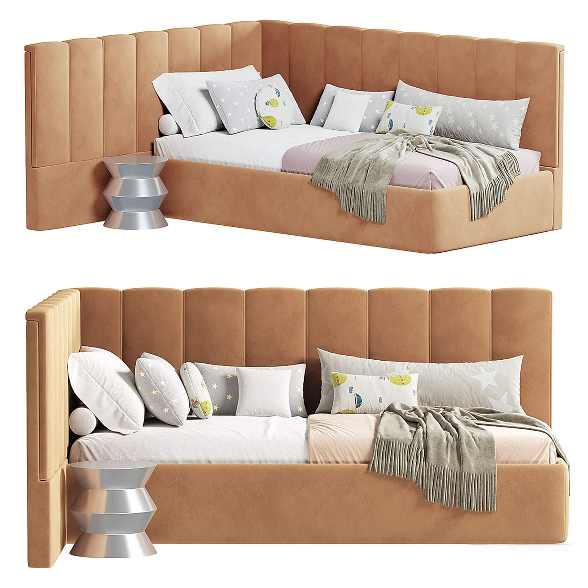 Child Bed Valencia by Woodsoft - 3D Model by moliamod