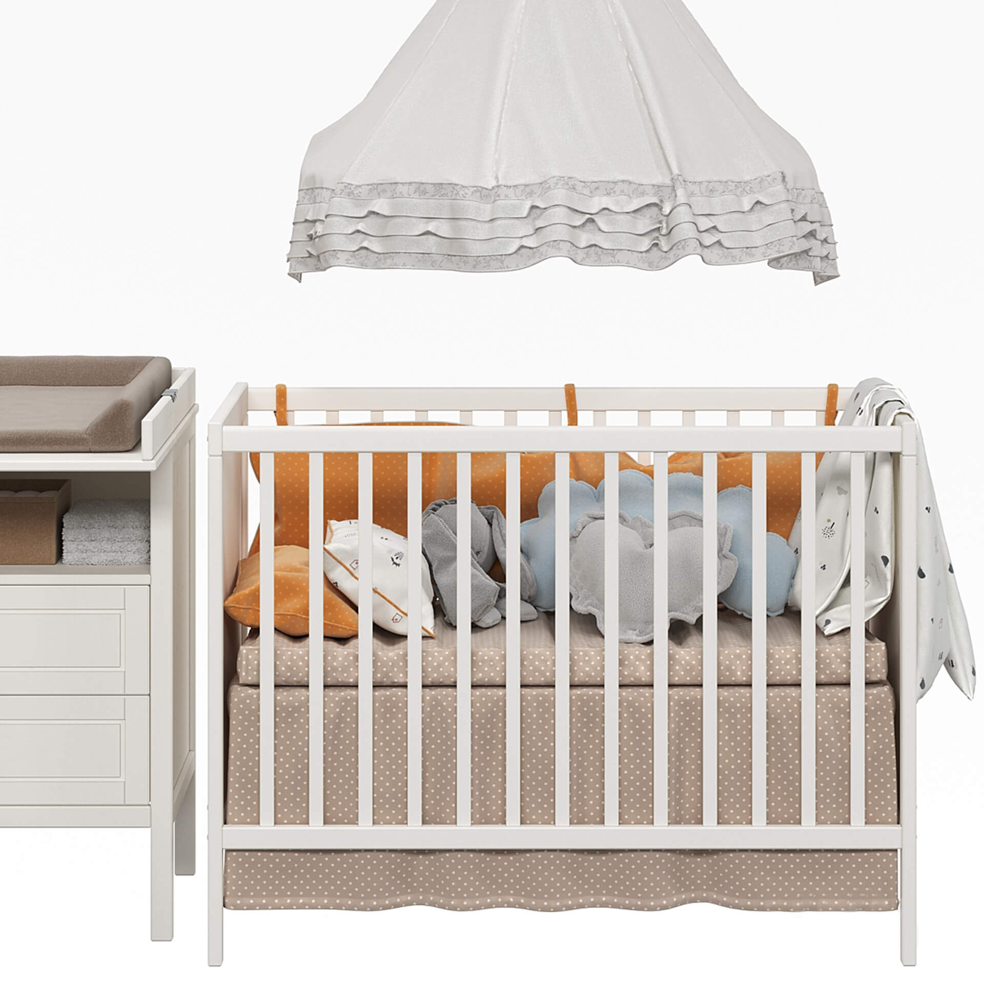 Children's Furniture IKEA Sundvik Sundvik 2 Colors - 3D Model by moliamod