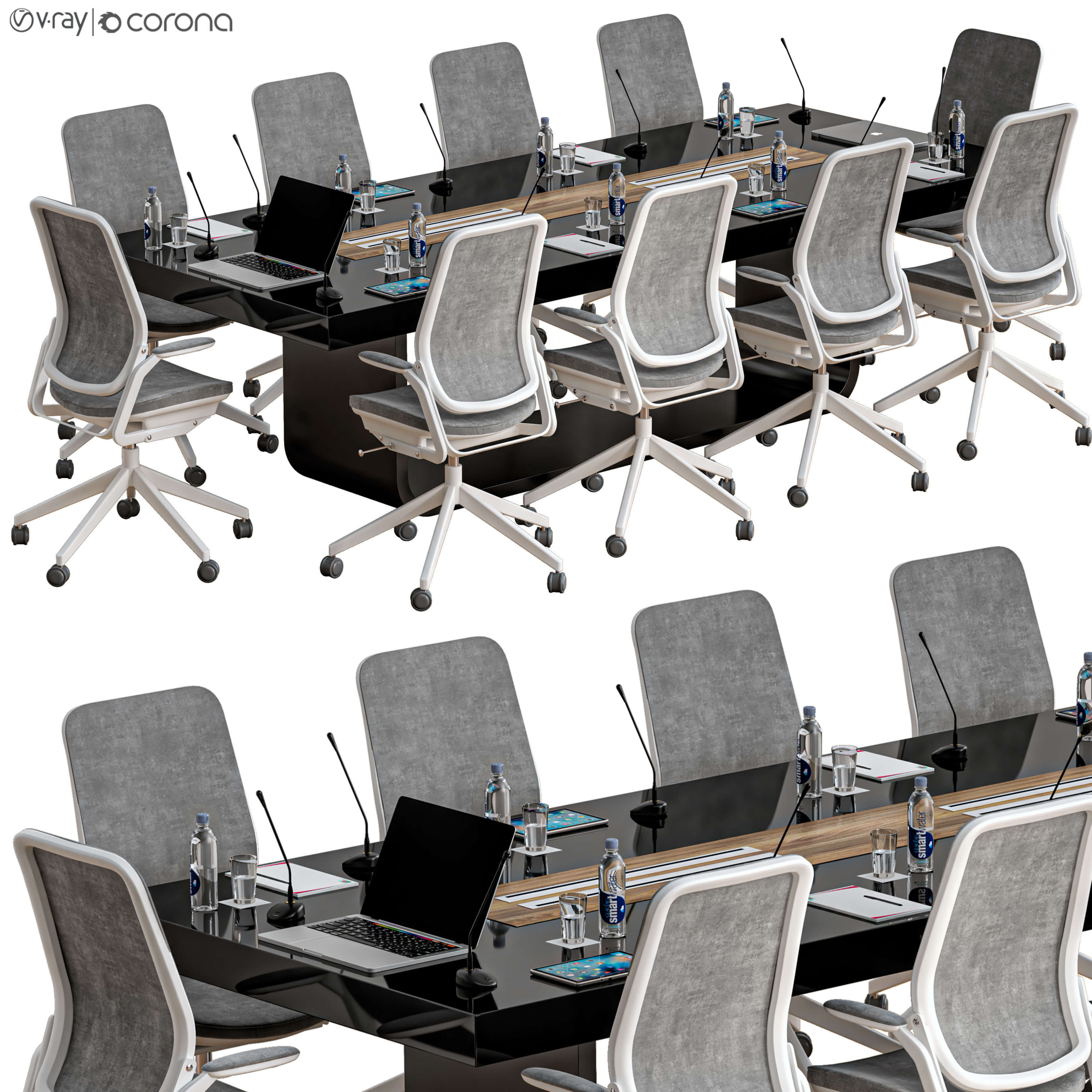 Conference Table - 3D Model by moliamod