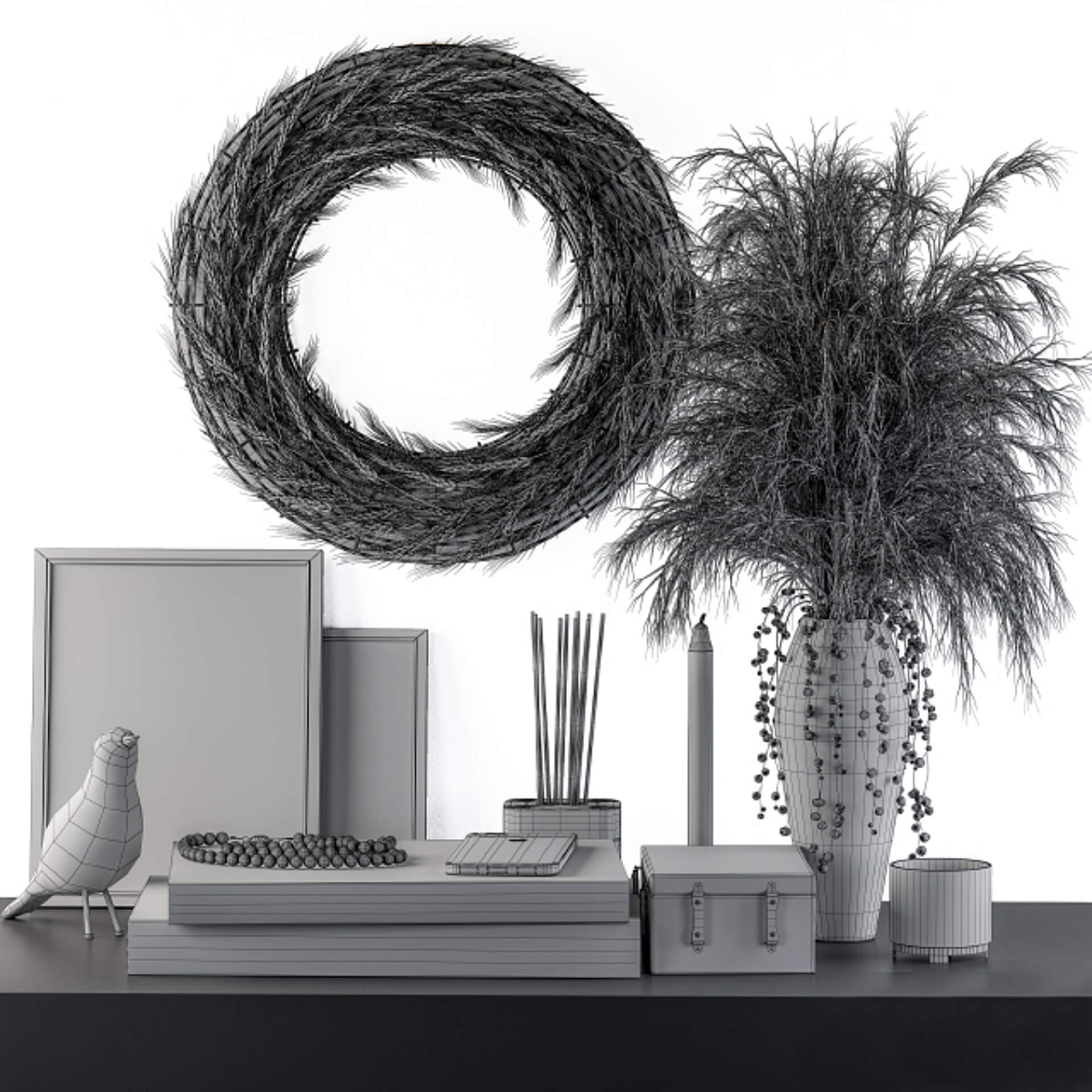 Deorative SET03 - 3D Model by moliamod