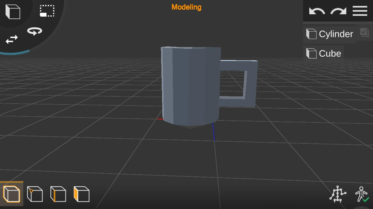 Simple cup 3D Render, Digital Art by Monchii
