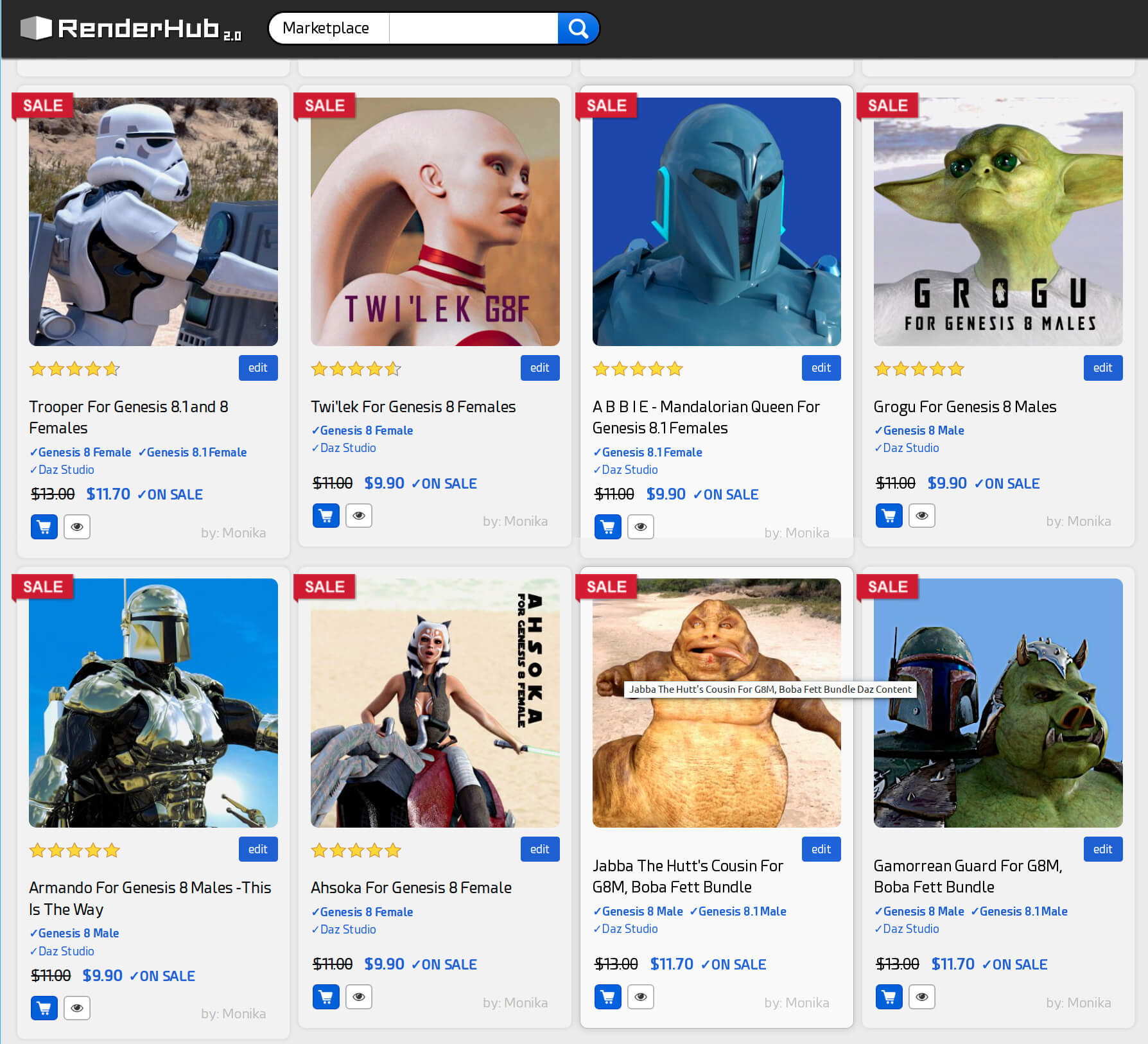 %Off 3D Render, Digital Art by Monika