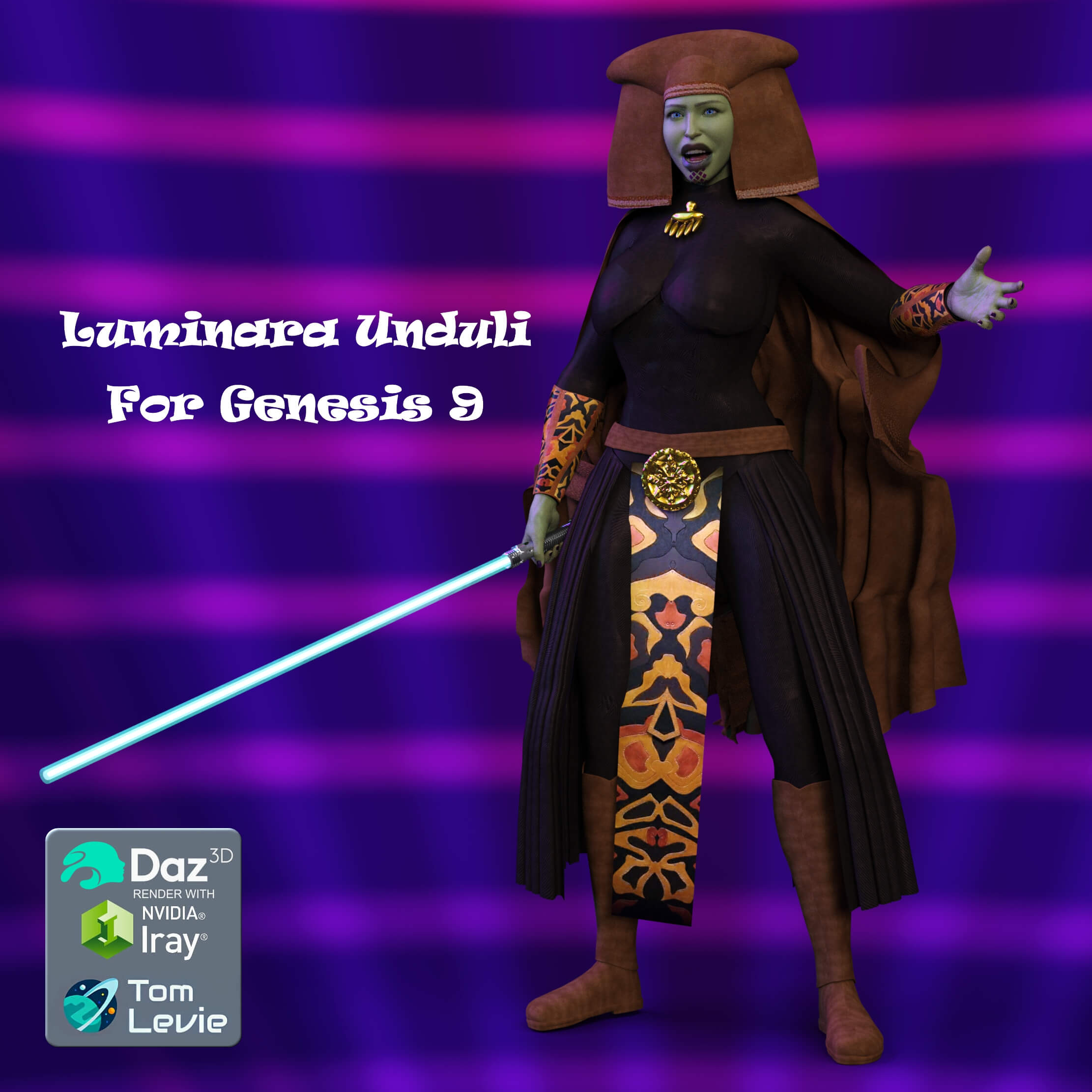 Luminara HD for Genesis 9 - Daz Content by Monika
