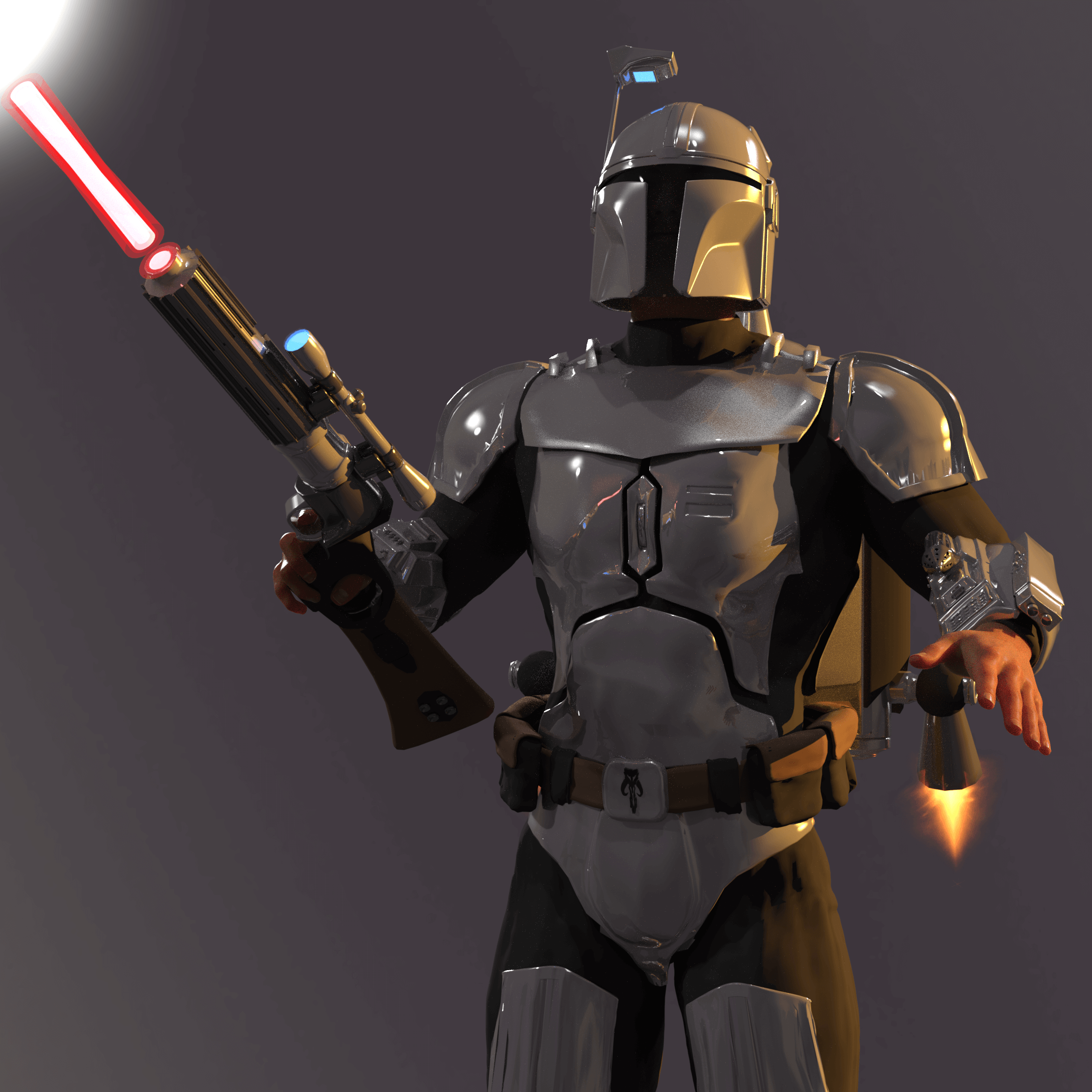 Mandalorian Bundle - Daz Content by Monika
