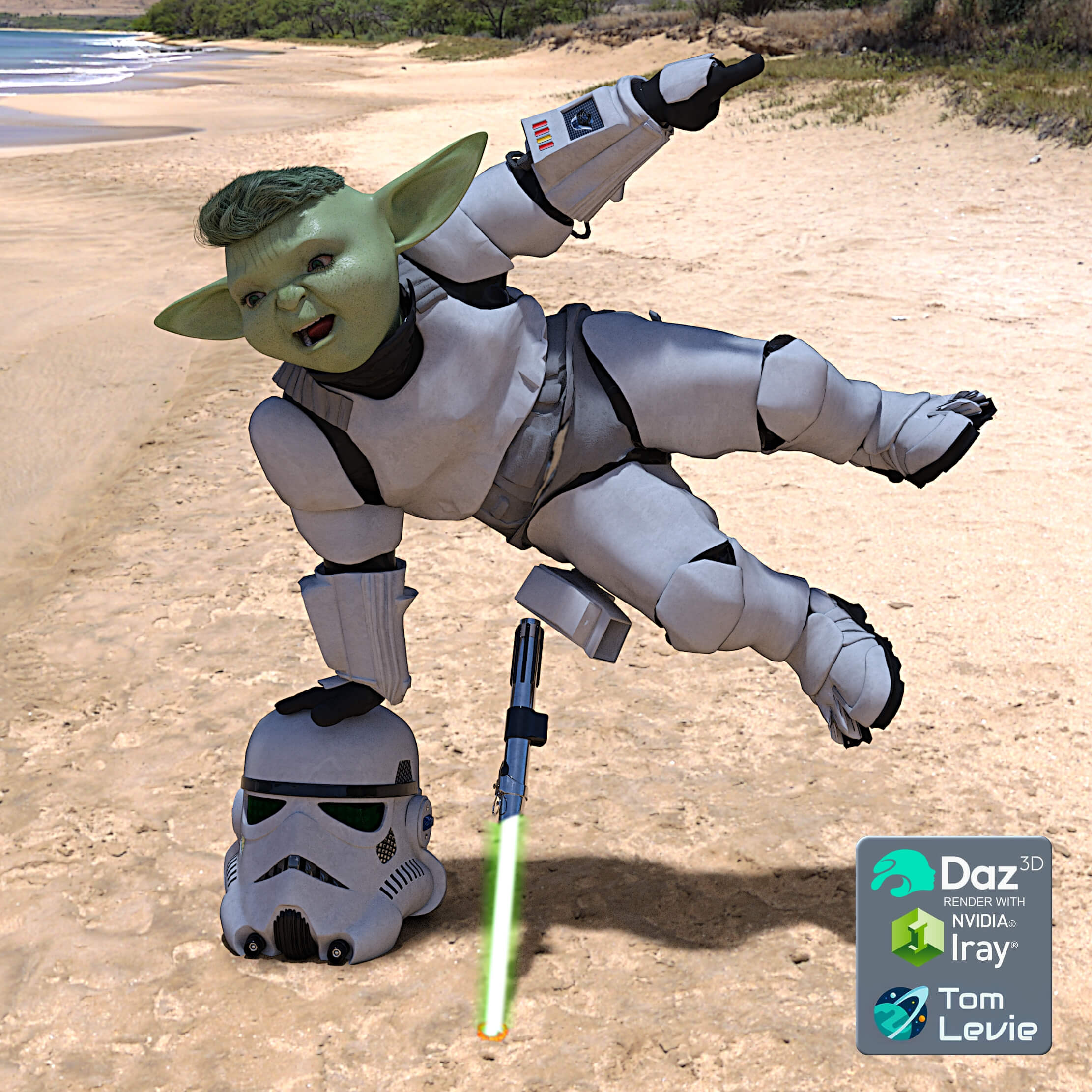 Master Yota for Genesis 9 - Daz Content by Monika