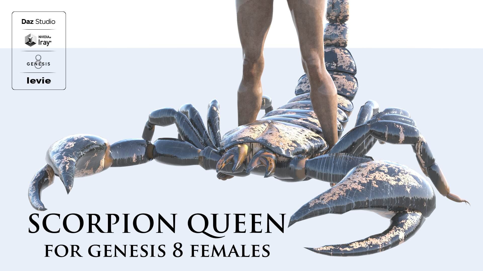 Scorpion Queen For Genesis 8 Females - Daz Content by Monika