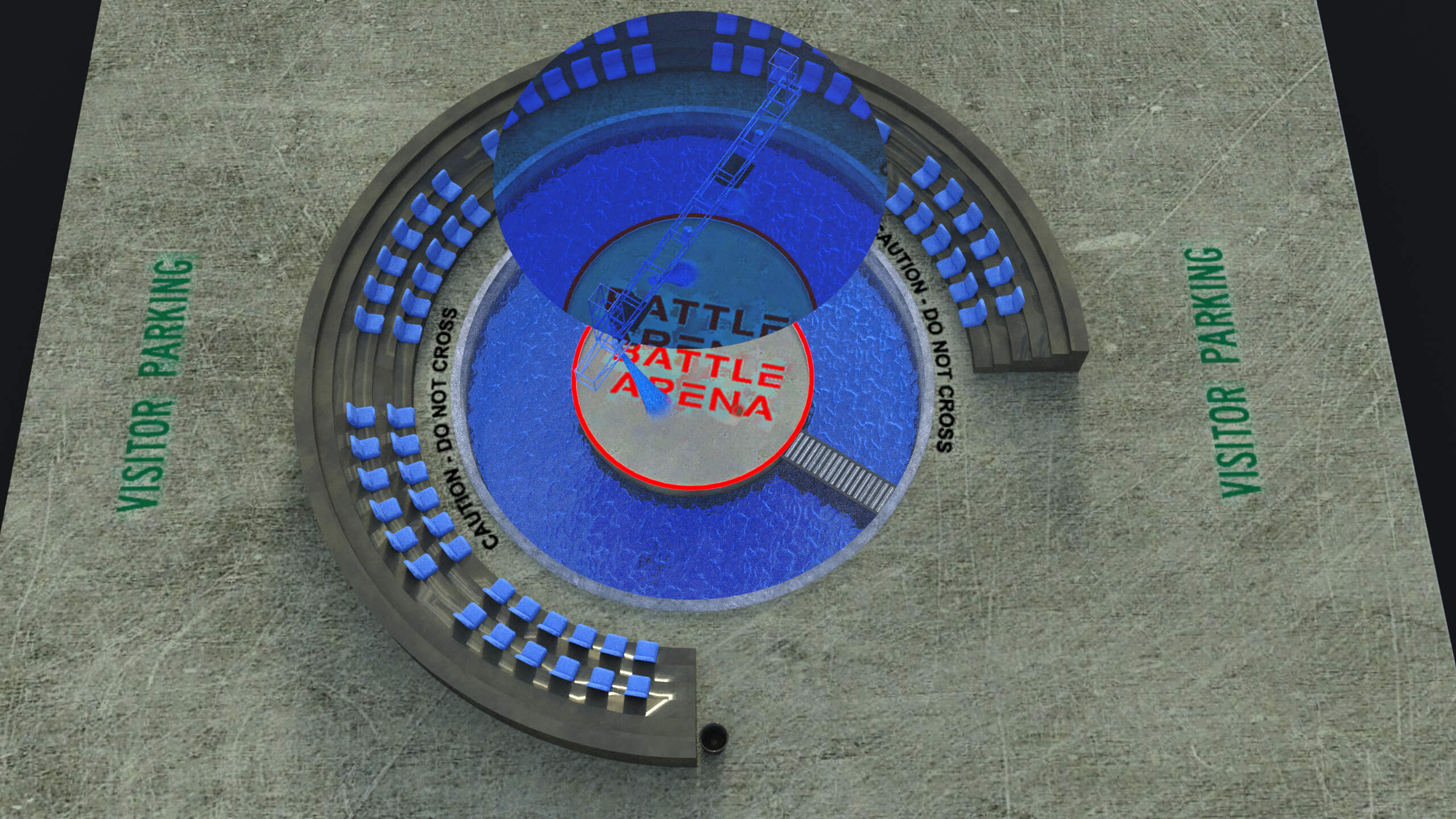 Sport Battle Arena - Daz Content by Monika
