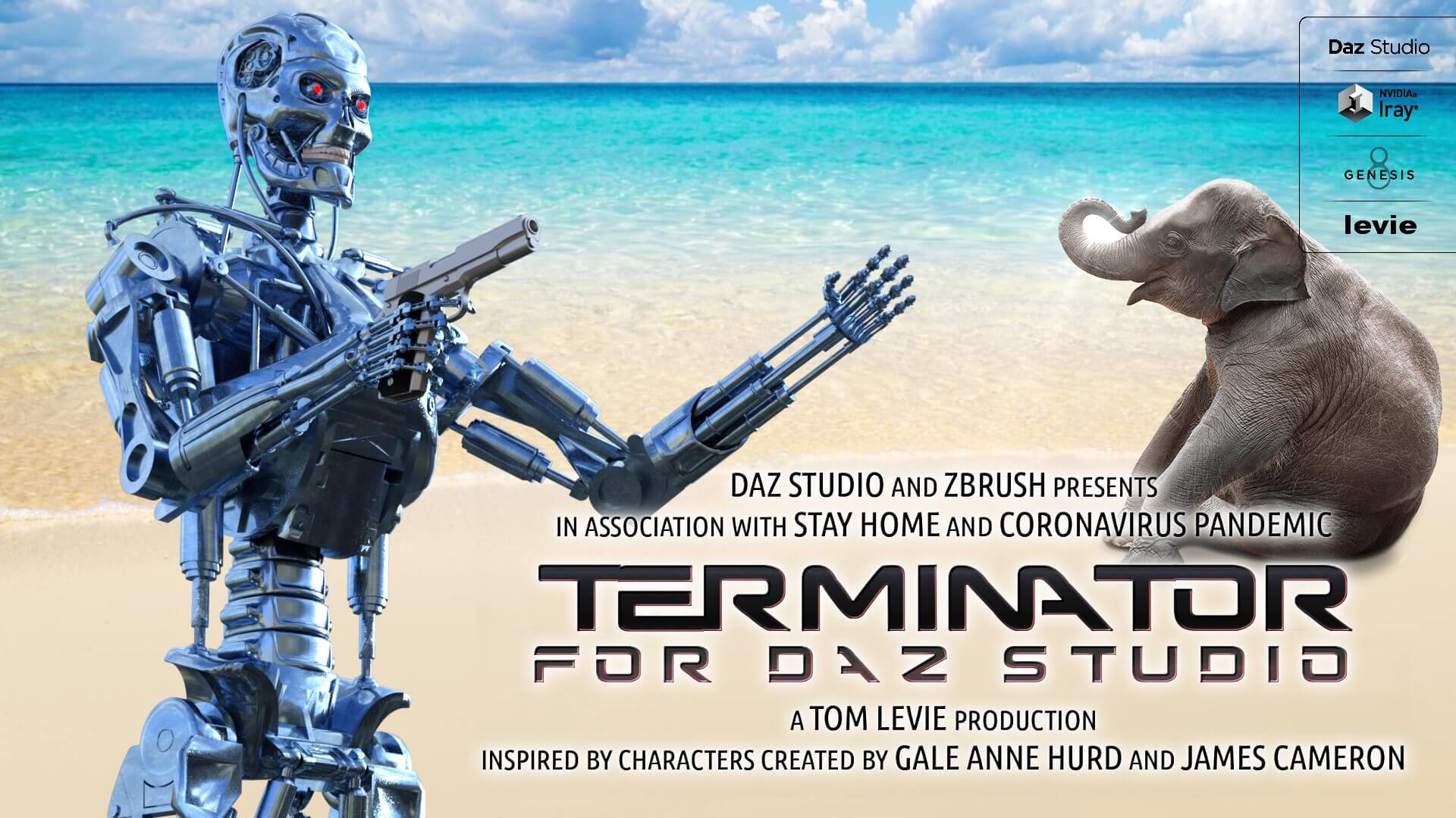Terminator - Daz Content by Monika
