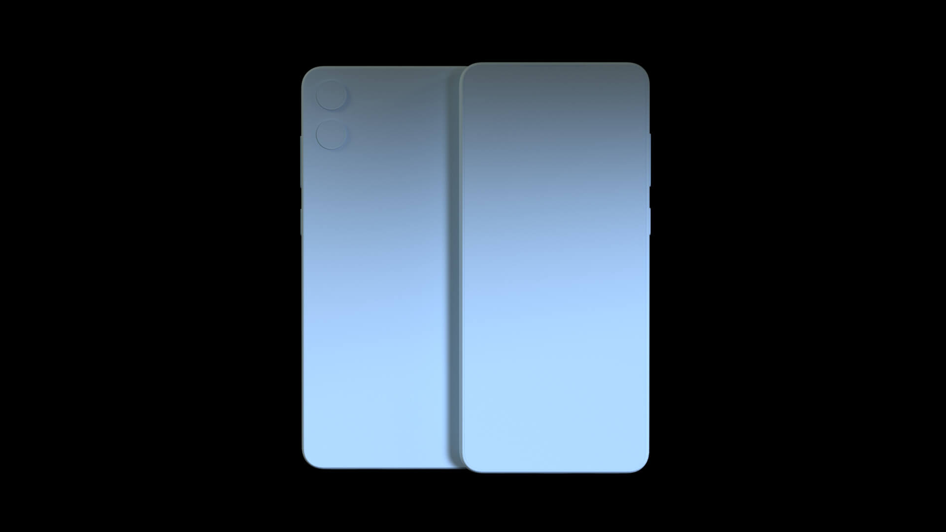 Samsung Galaxy F05 Twilight Blue - 3D Model by MoniSoni3D