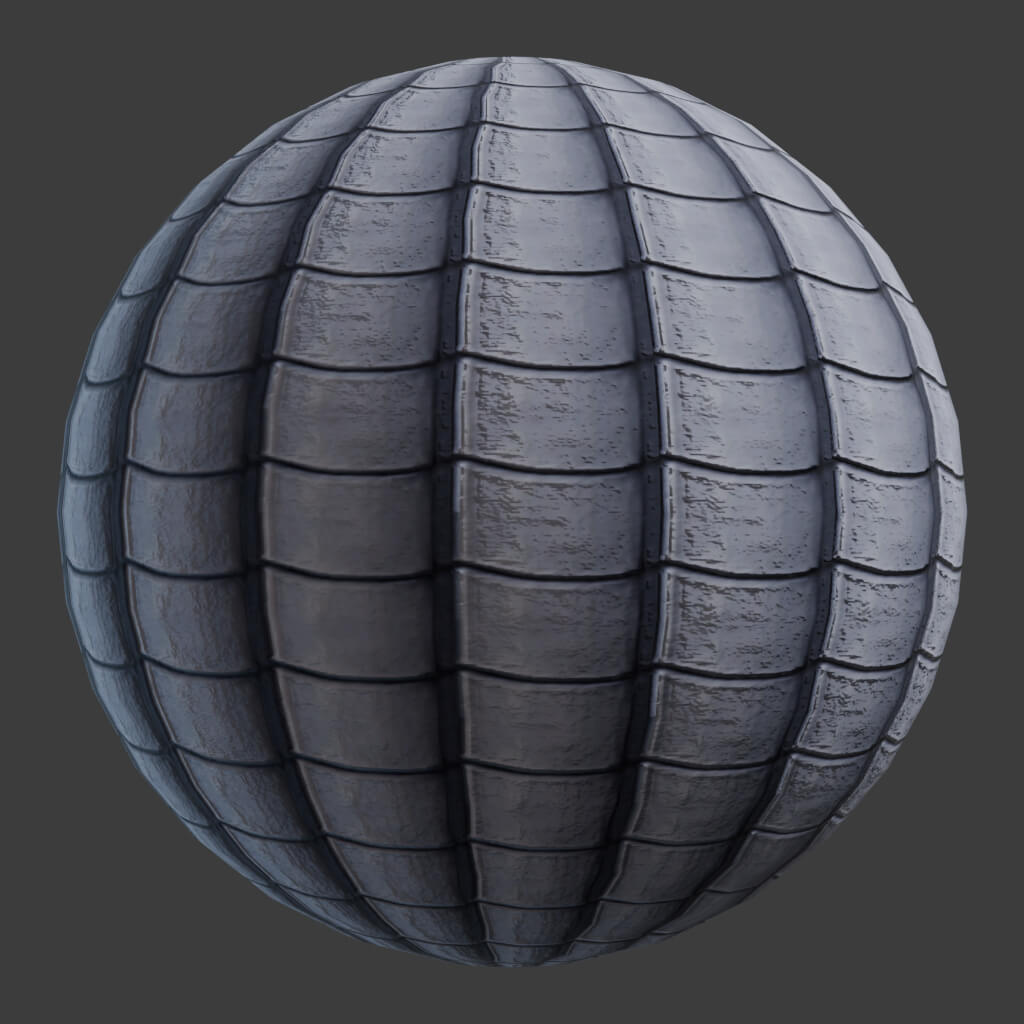 The Kawara Tile Texture 1K by monji1004