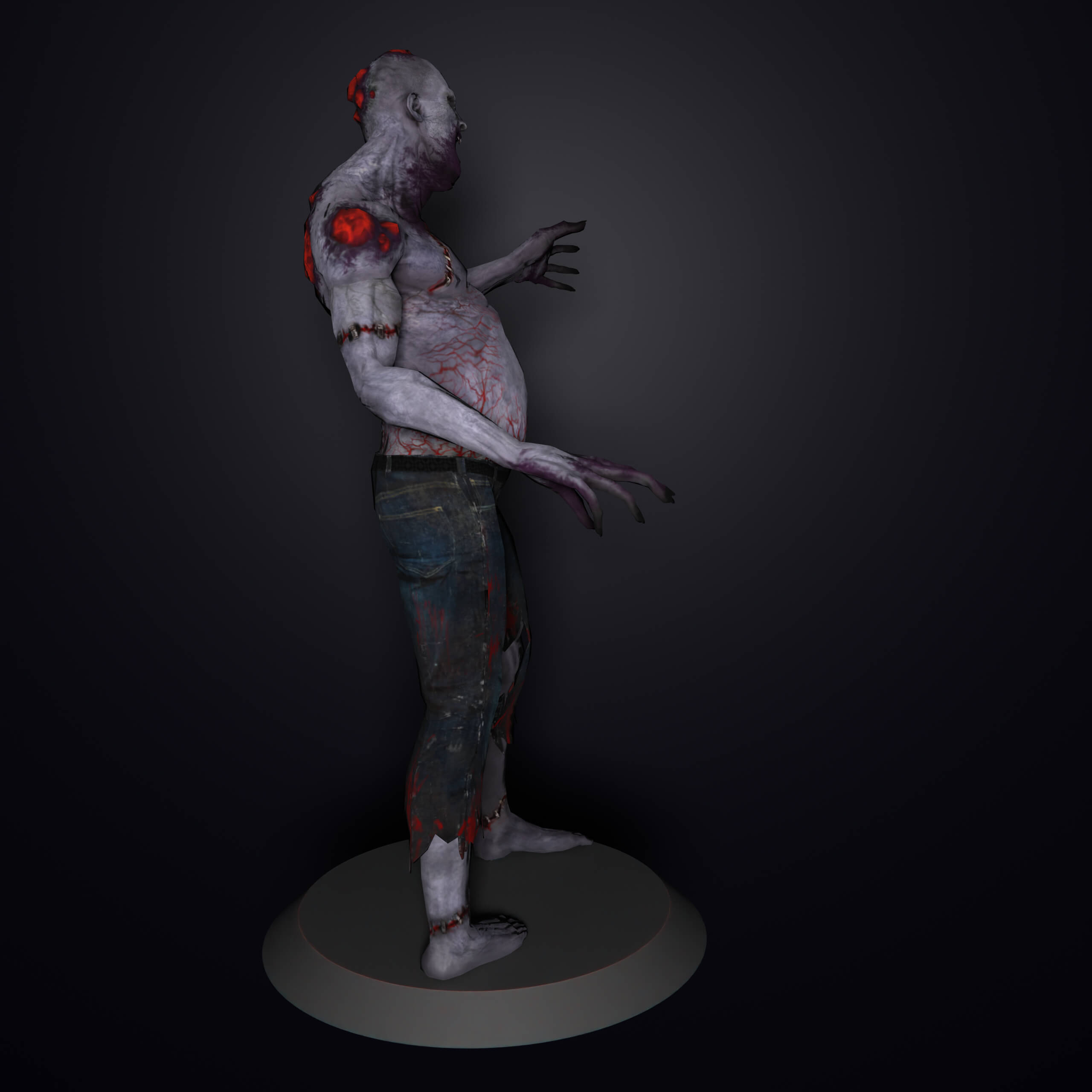 Aberration Zombie - 3D Model by Moogar