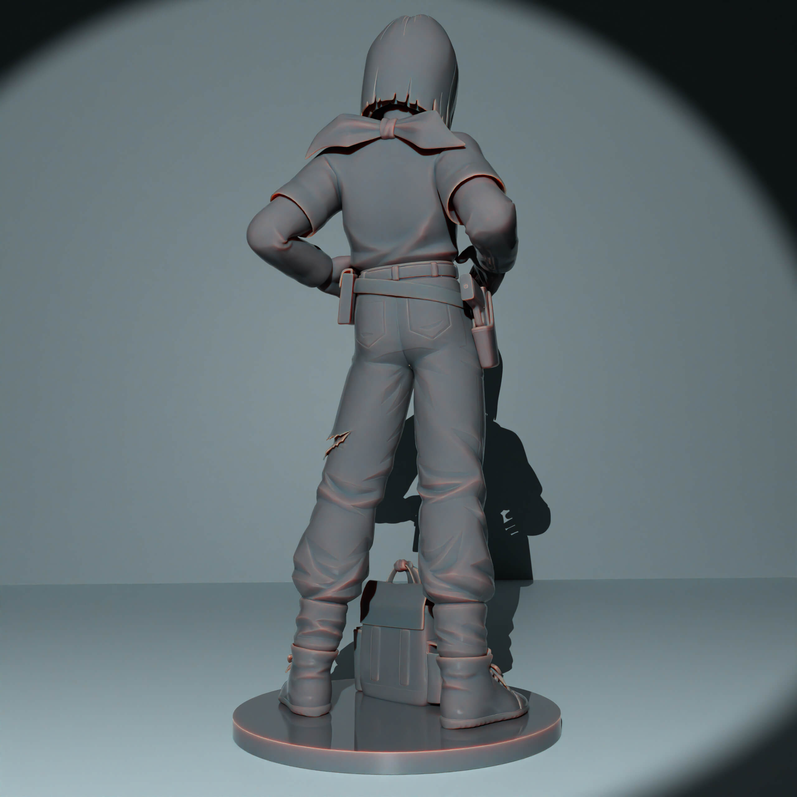 Android 17 Dragonball - 3D Model by Moogar