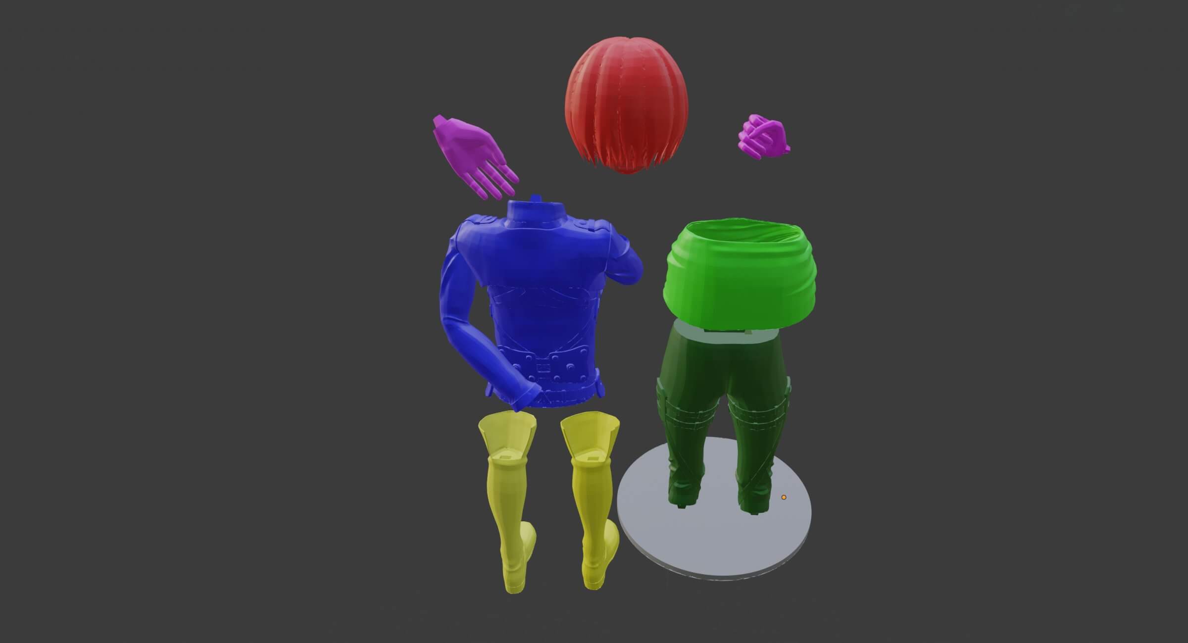 Armin Arlert - 3D Model by Moogar