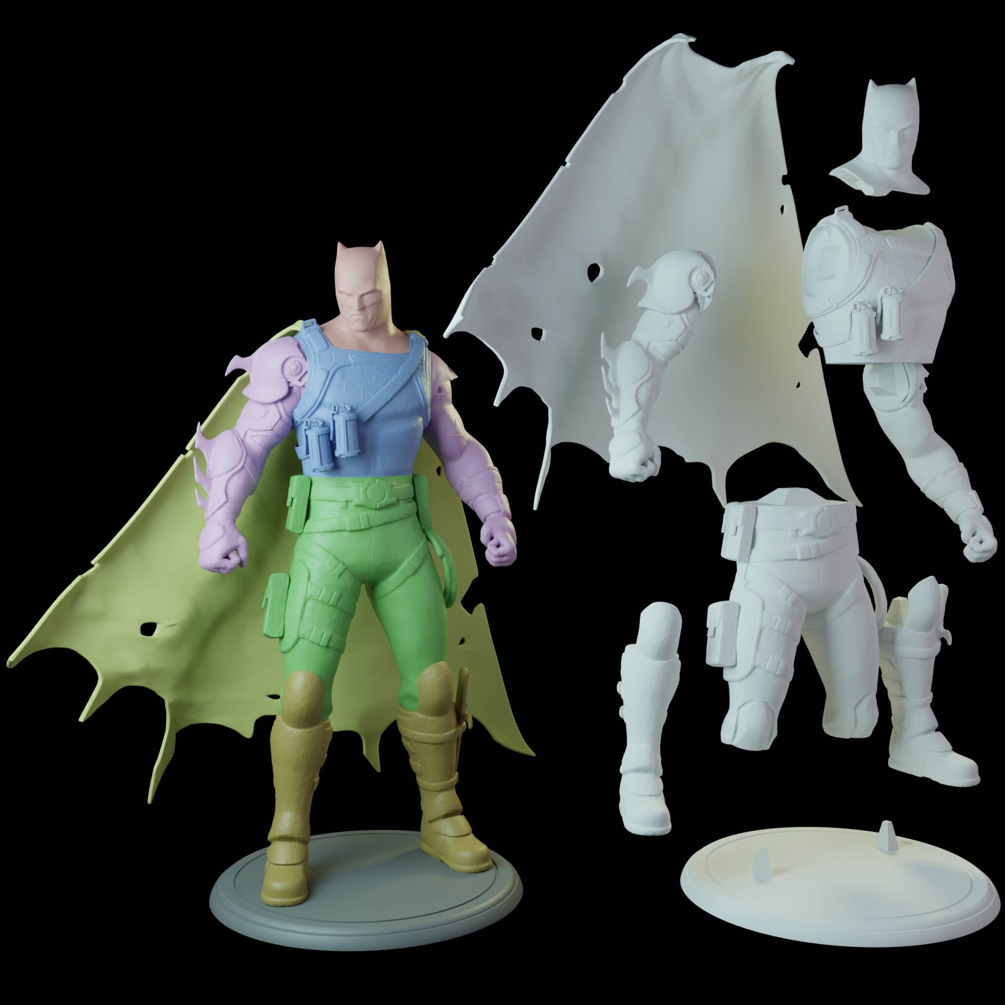 Batman Zero Point - 3D Model by Moogar