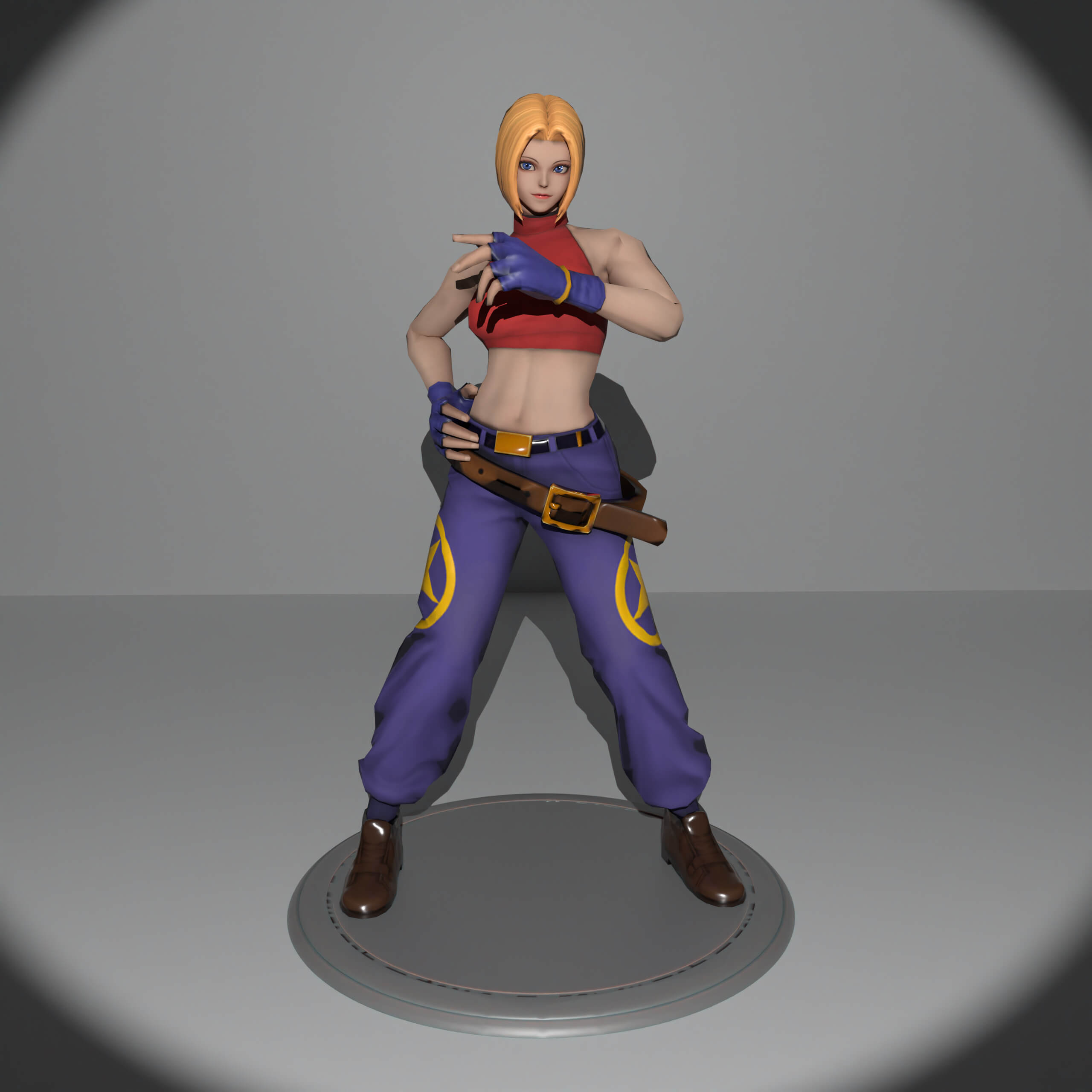 Blue Mary Ryan - 3D Model by Moogar