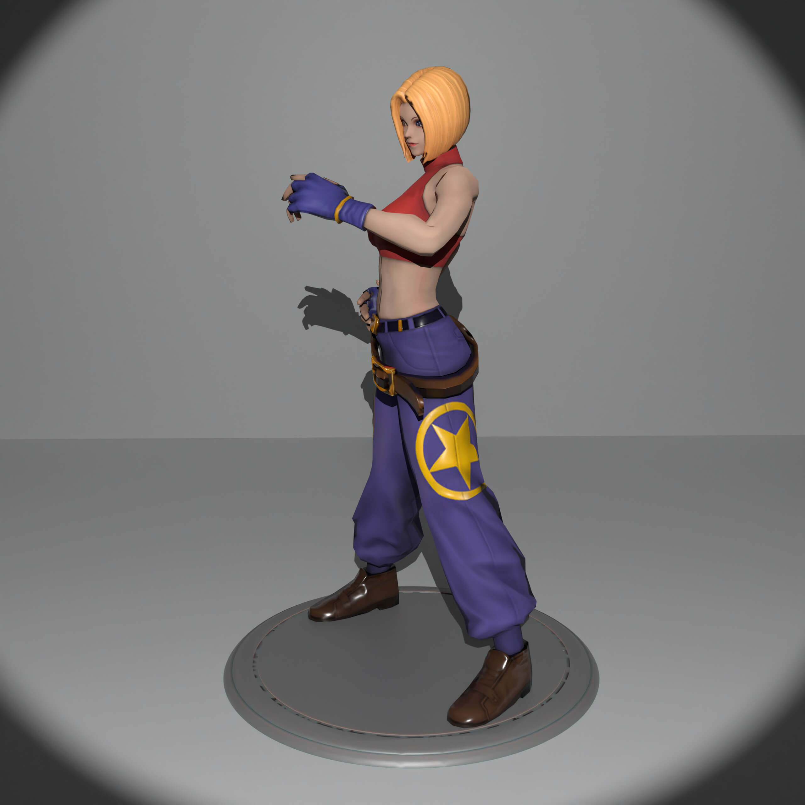 Blue Mary Ryan - 3D Model by Moogar