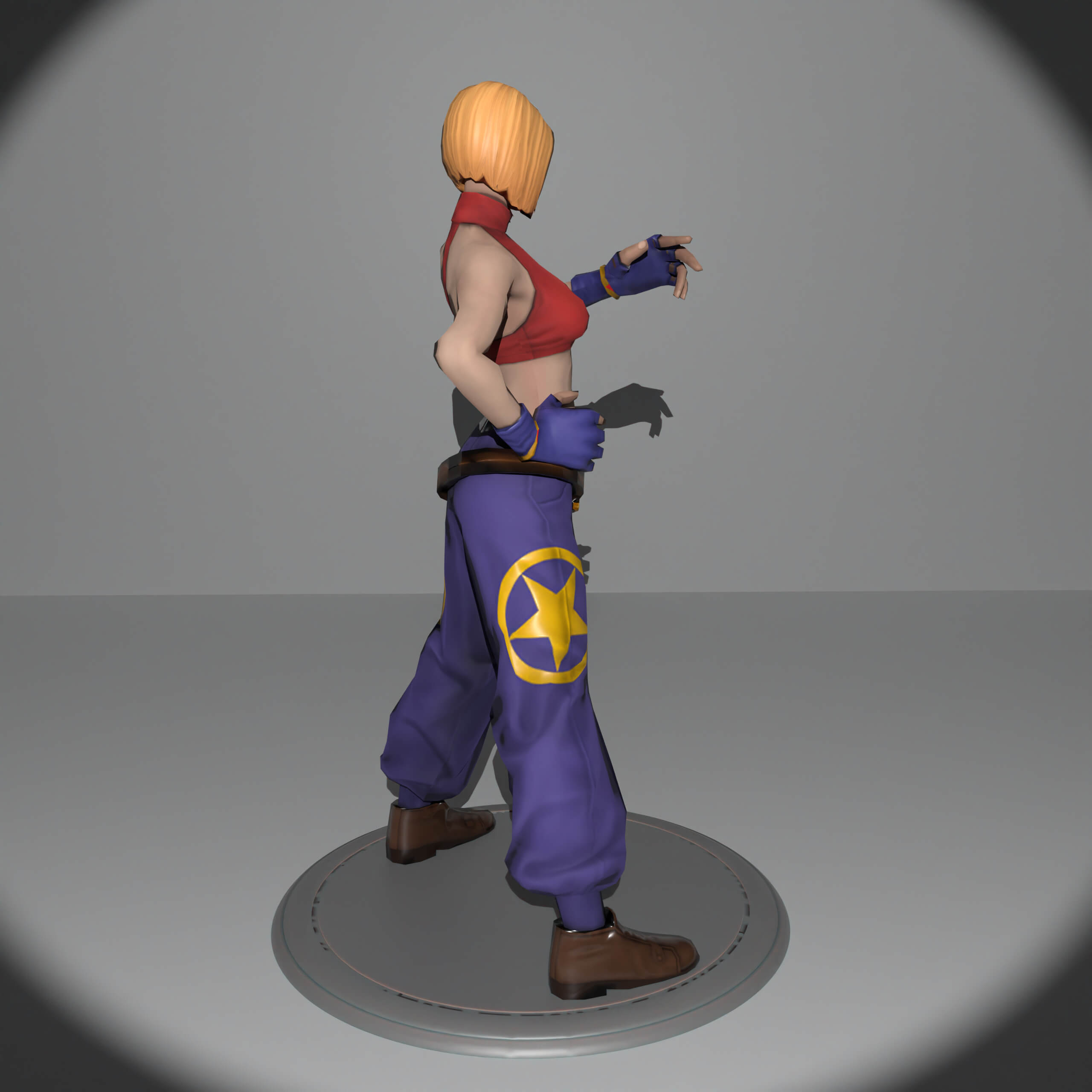 Blue Mary Ryan - 3D Model by Moogar