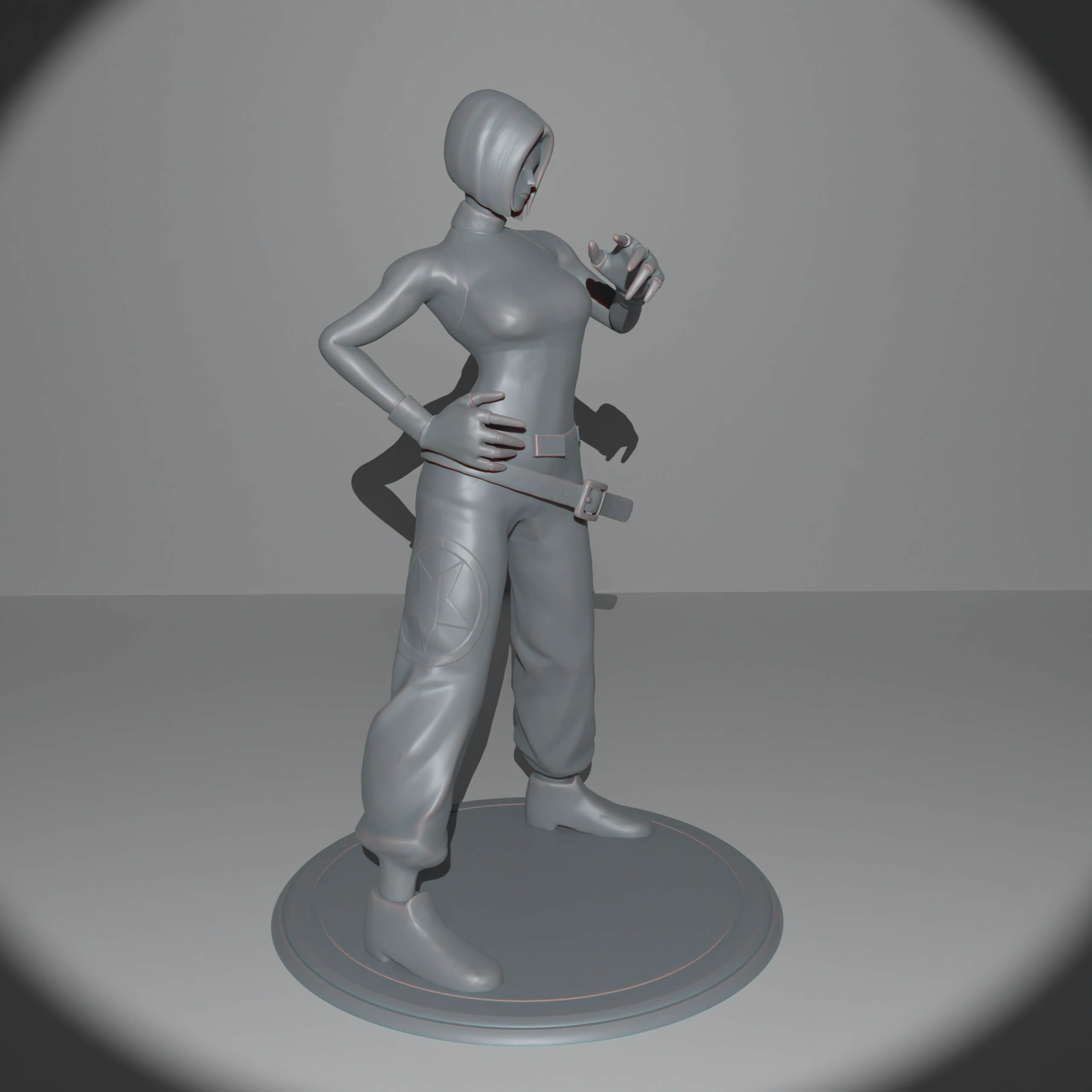 Blue Mary Ryan - 3D Model by Moogar