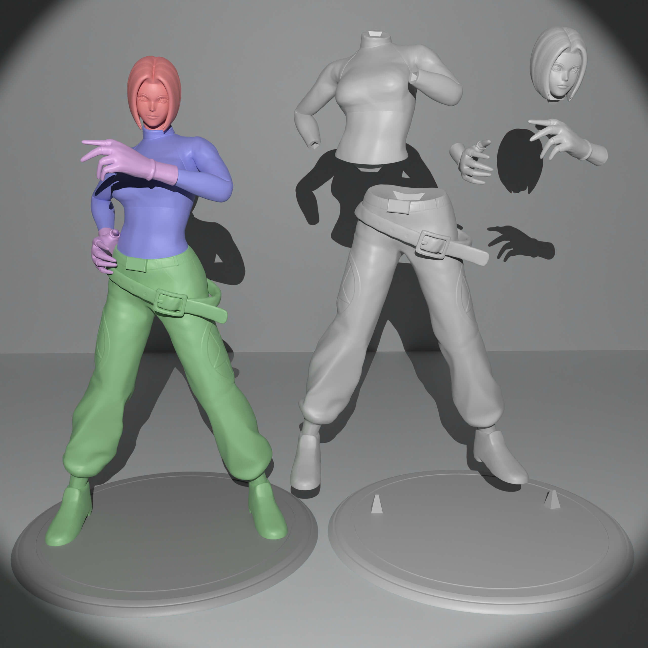 Blue Mary Ryan - 3D Model by Moogar