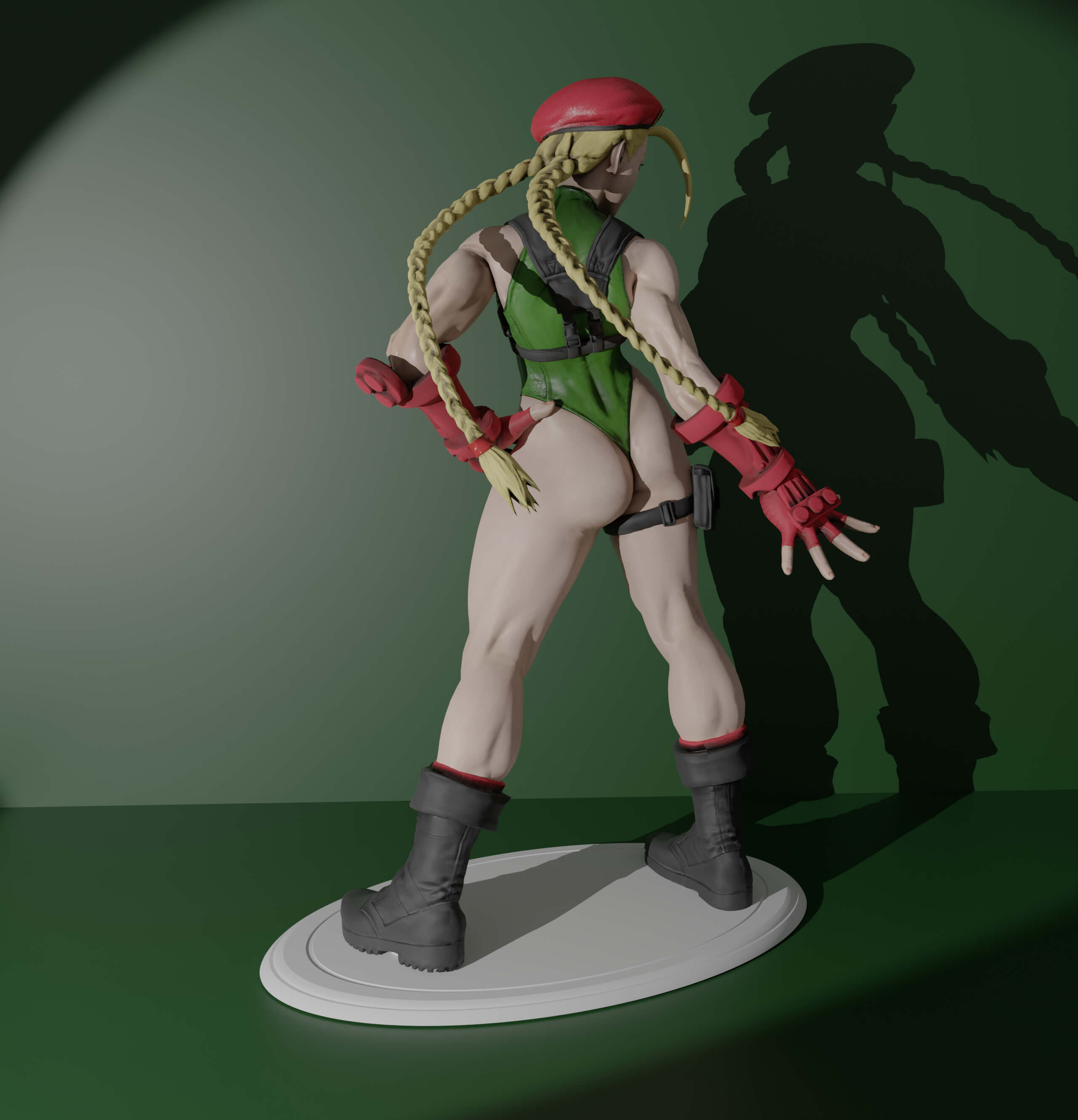 Cammy White Street Fighter - 3D Print Model by Moogar