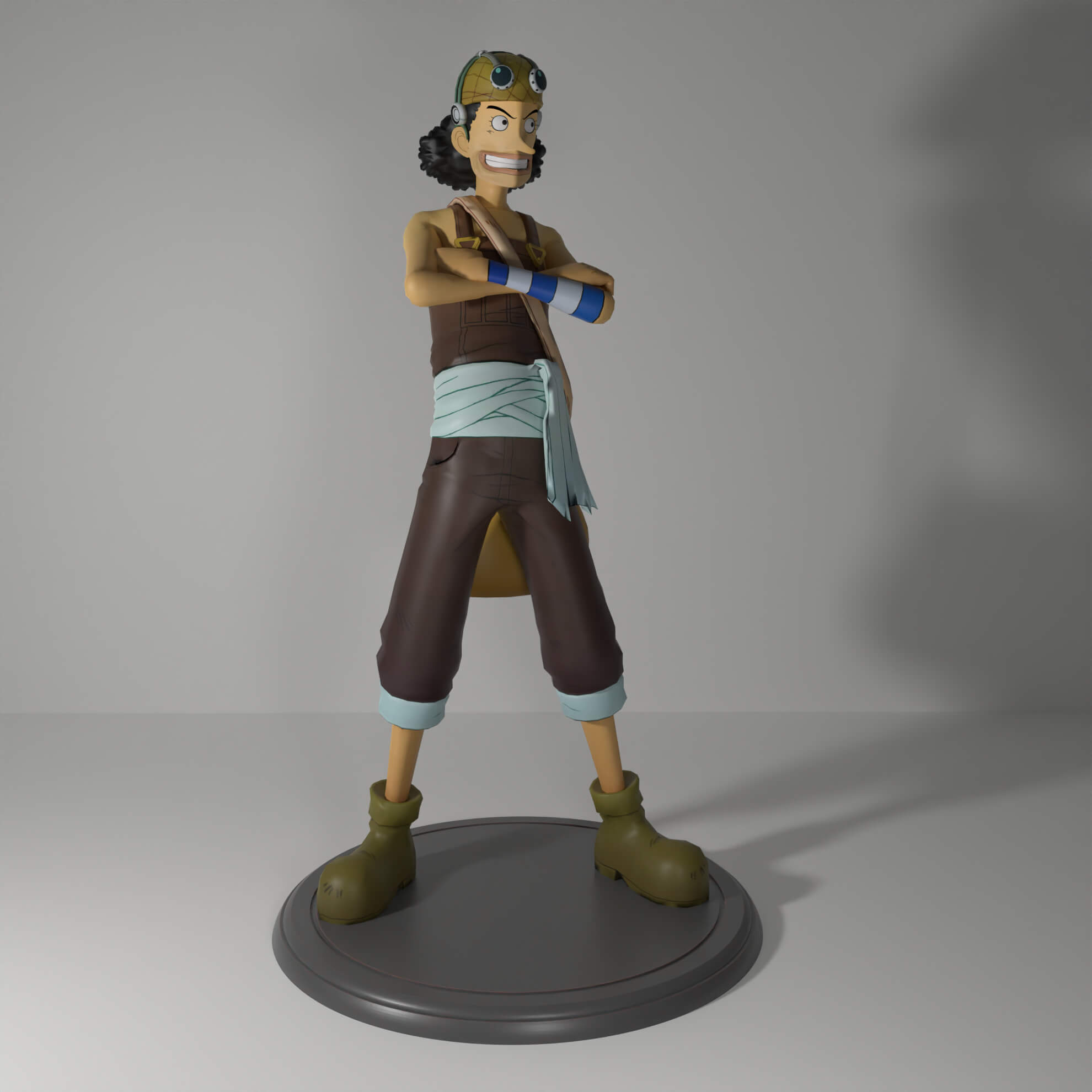 Captain Usopp - 3D Model by Moogar