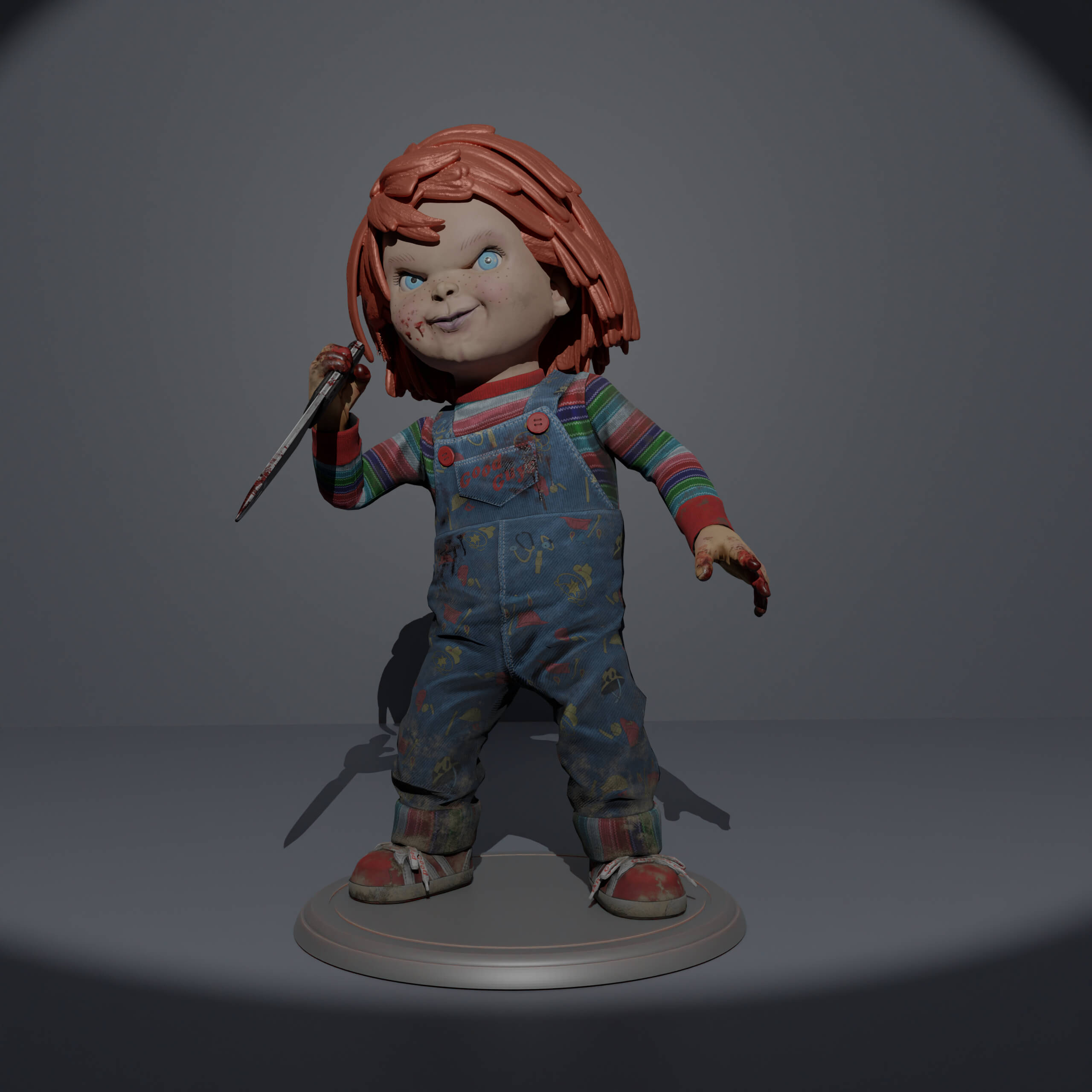 Chucky - Charles Lee Ray 3D Model by Moogar
