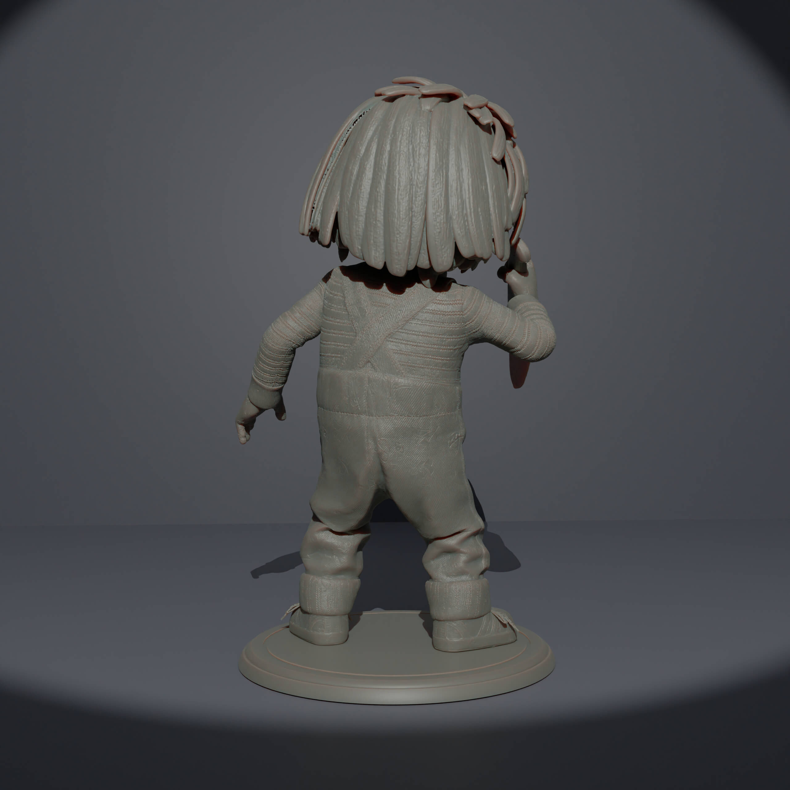 Chucky - Charles Lee Ray 3D Print Model by Moogar