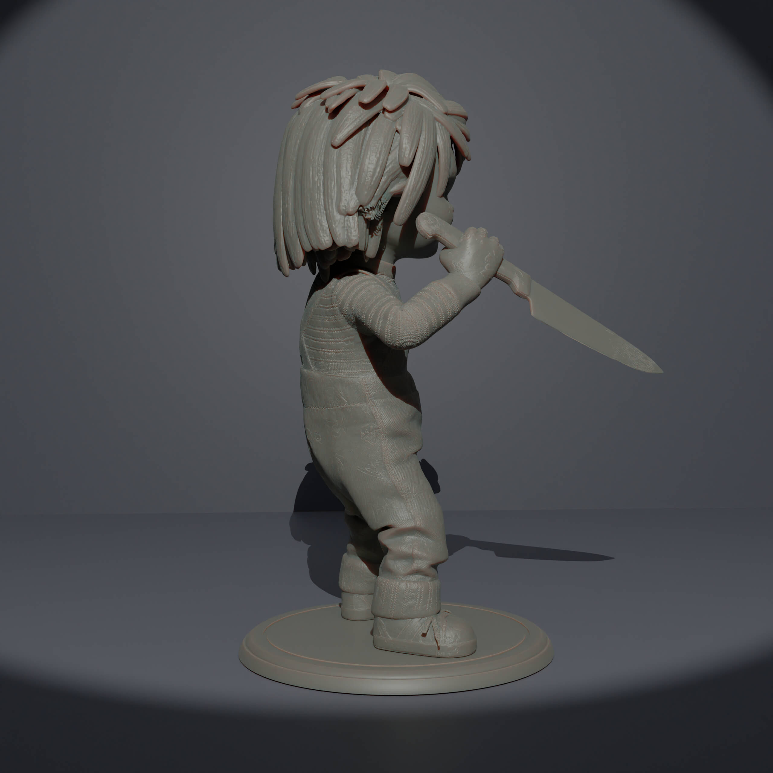 Chucky - Charles Lee Ray 3D Print Model by Moogar