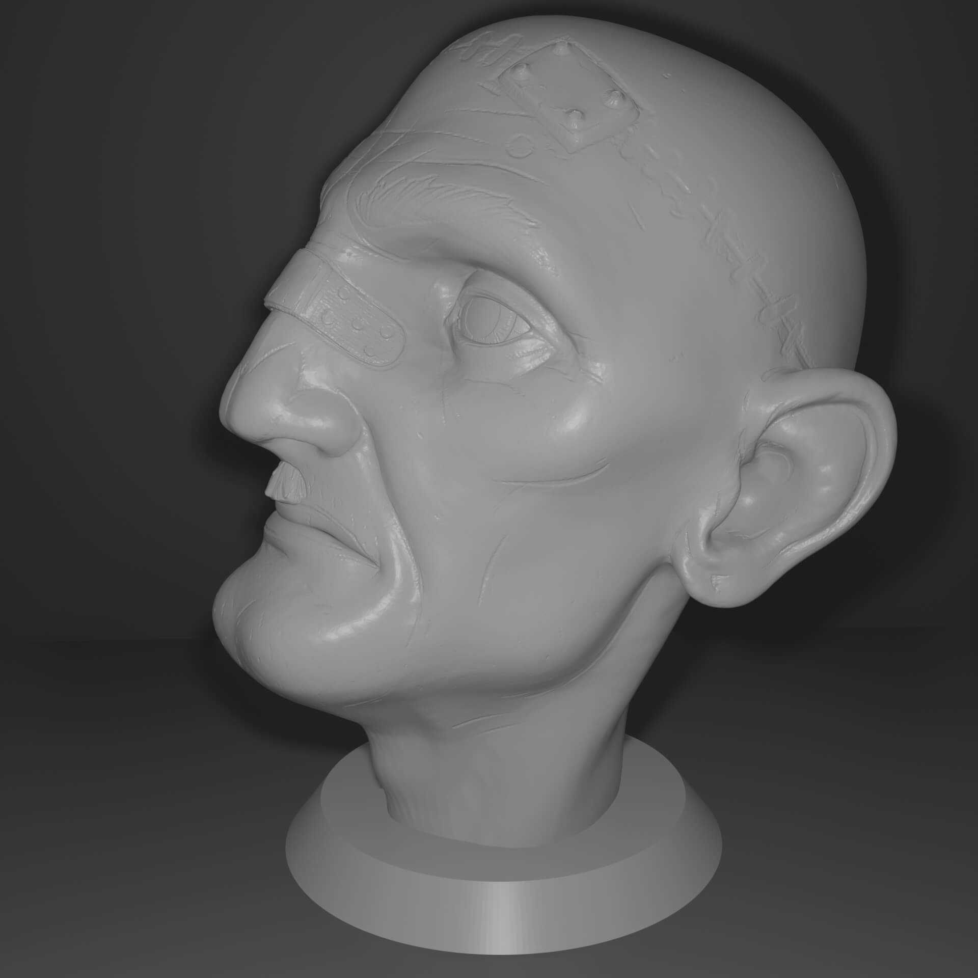 Crazy Earl Borderlands - 3D Model by Moogar