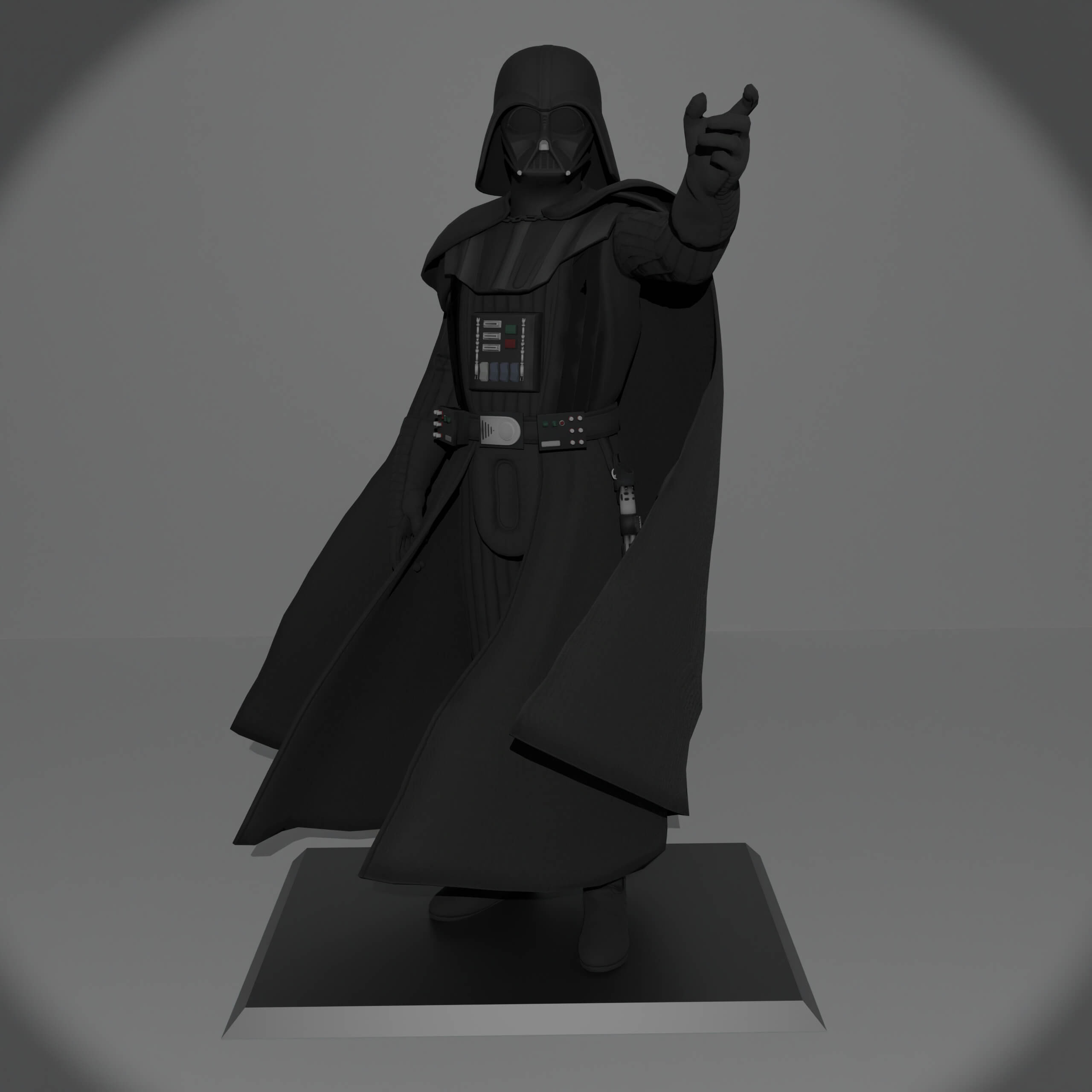 Darth Vader - 3D Model by Moogar