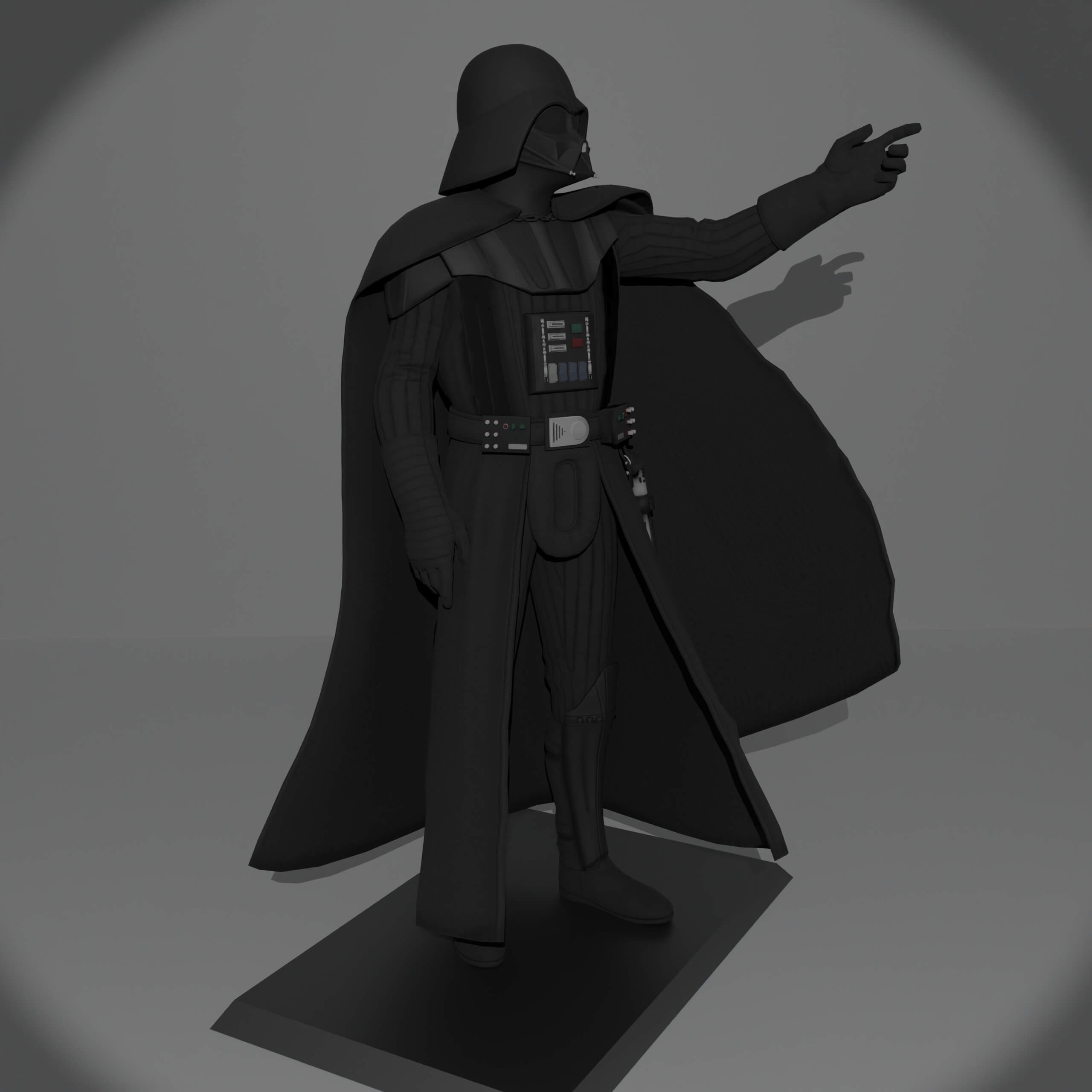 Darth Vader - 3D Model by Moogar