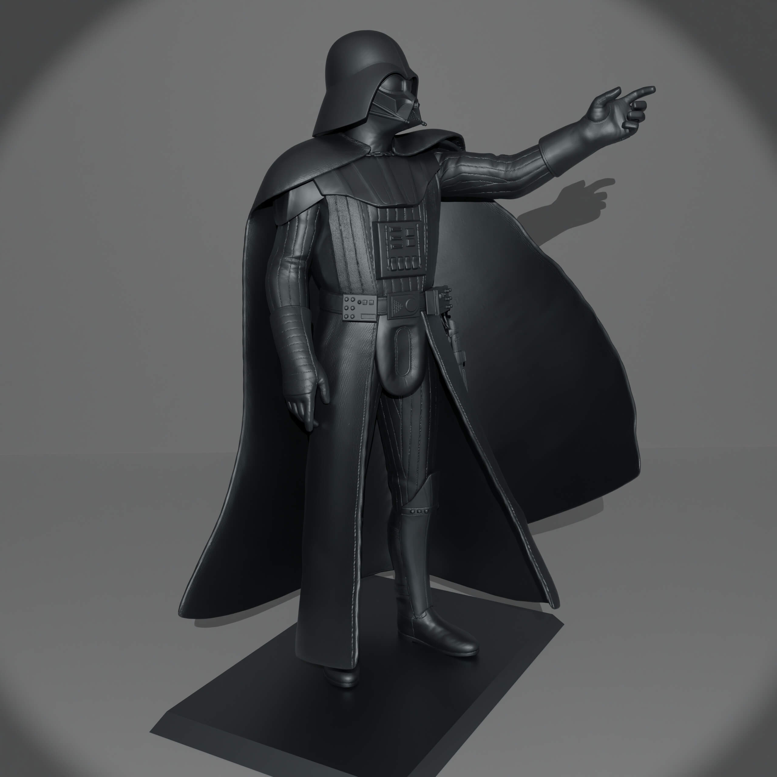 Darth Vader - 3D Model by Moogar
