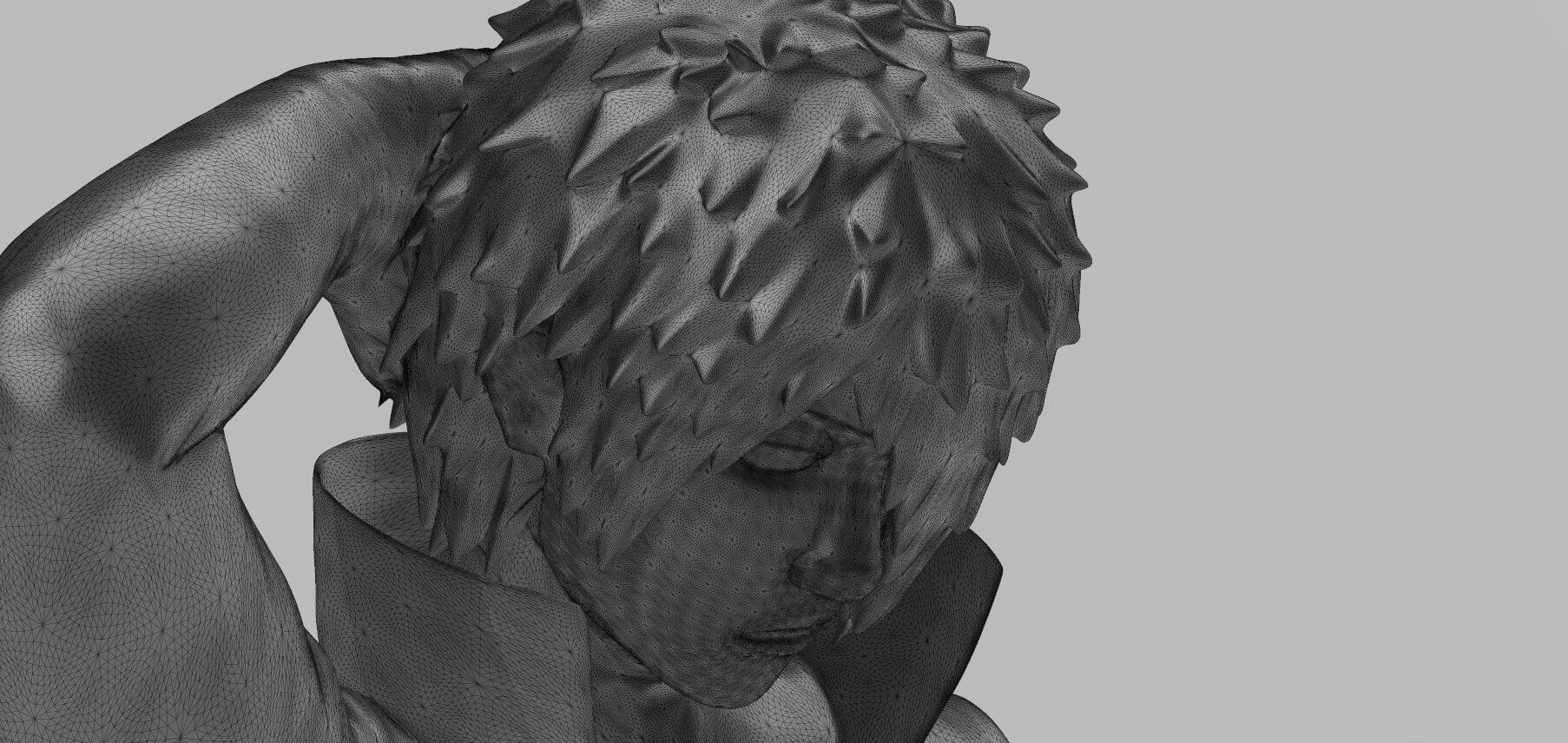 Darui from Naruto Shippuden - 3D Model by Moogar