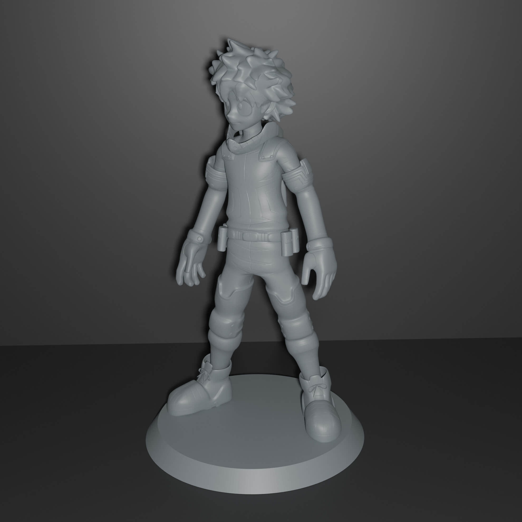 Deku - Midoriya Izuku 3D Model by Moogar