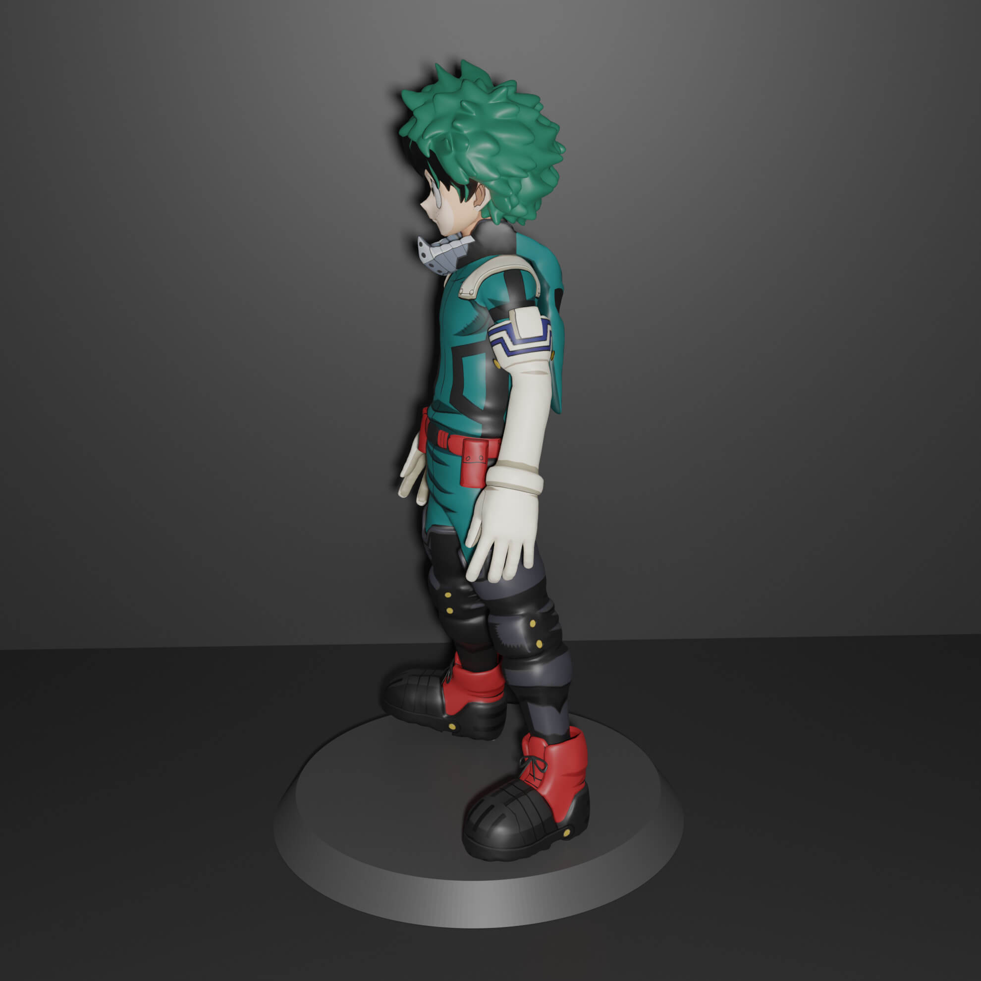 Deku - Midoriya Izuku 3D Model by Moogar