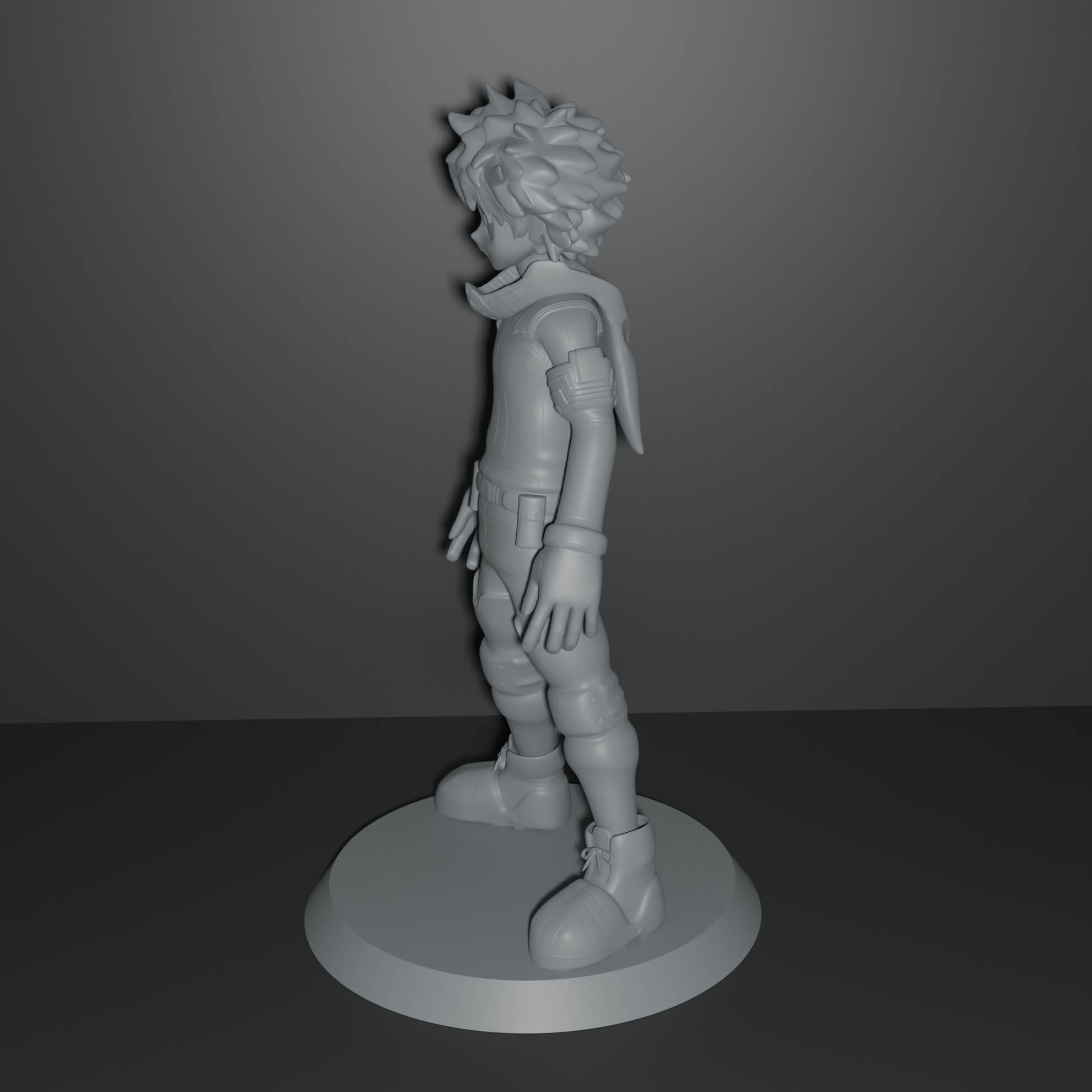 Deku - Midoriya Izuku 3D Model by Moogar