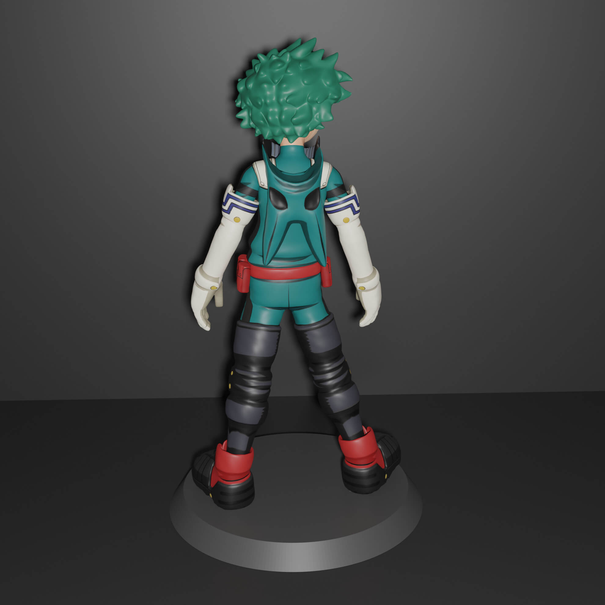 Deku - Midoriya Izuku 3D Model by Moogar