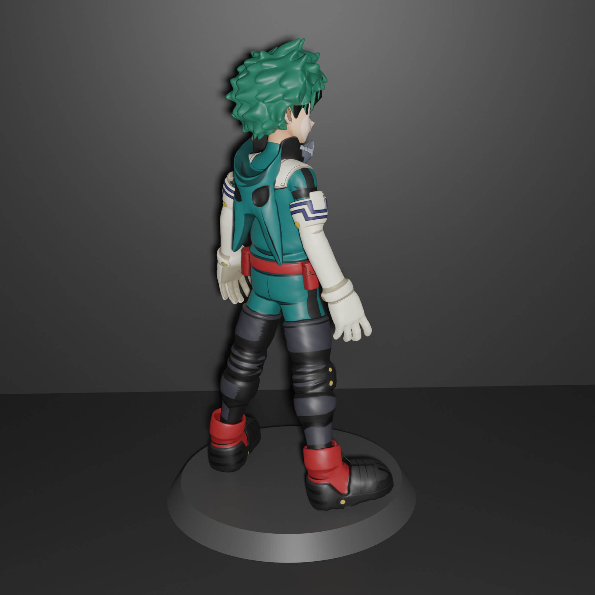 Deku - Midoriya Izuku 3D Model by Moogar