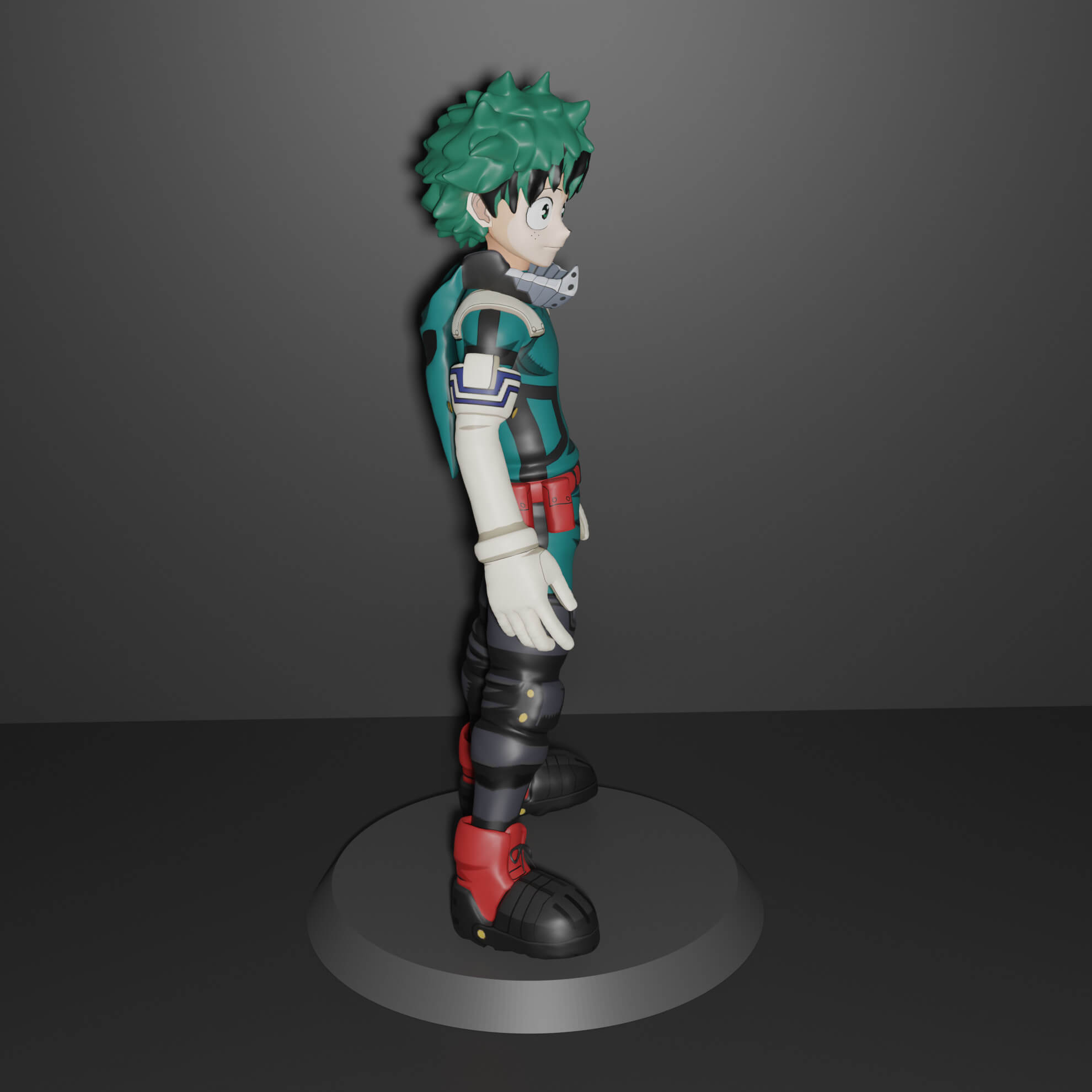 Deku - Midoriya Izuku 3D Model by Moogar